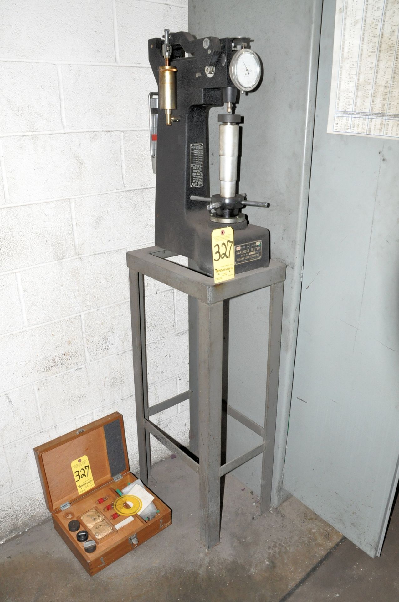 Misawa Seiki Rockwell Bench Top Hardness Tester, S/n 75099, with ...