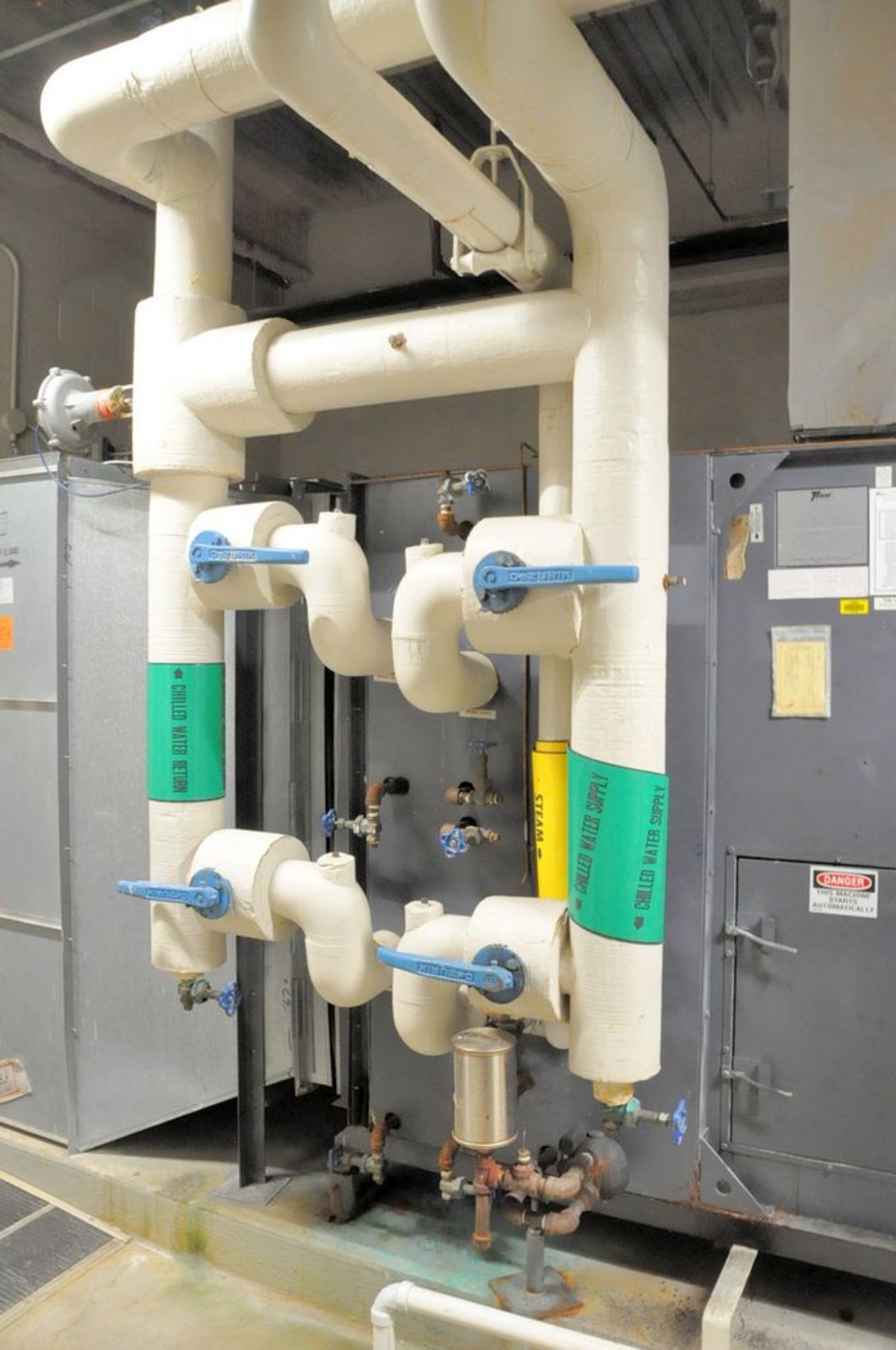 Trane Climate Changer Draw-Thru, S/n K83308512, Electric Pre-Heat, with ...