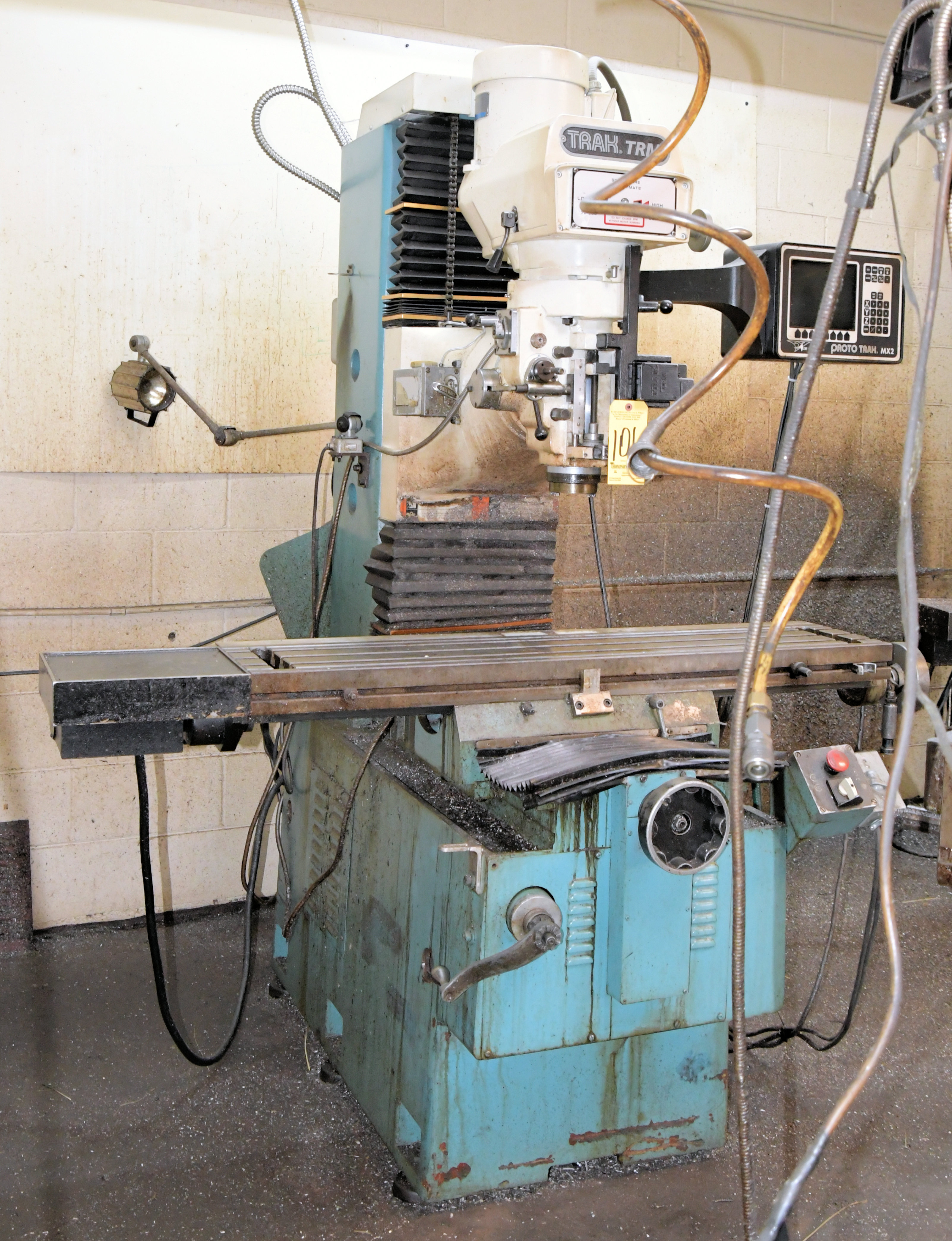 Southwest Industries Model TRAK-TRM, 3 HP CNC Vertical Bed Mill, s/n 96 ...