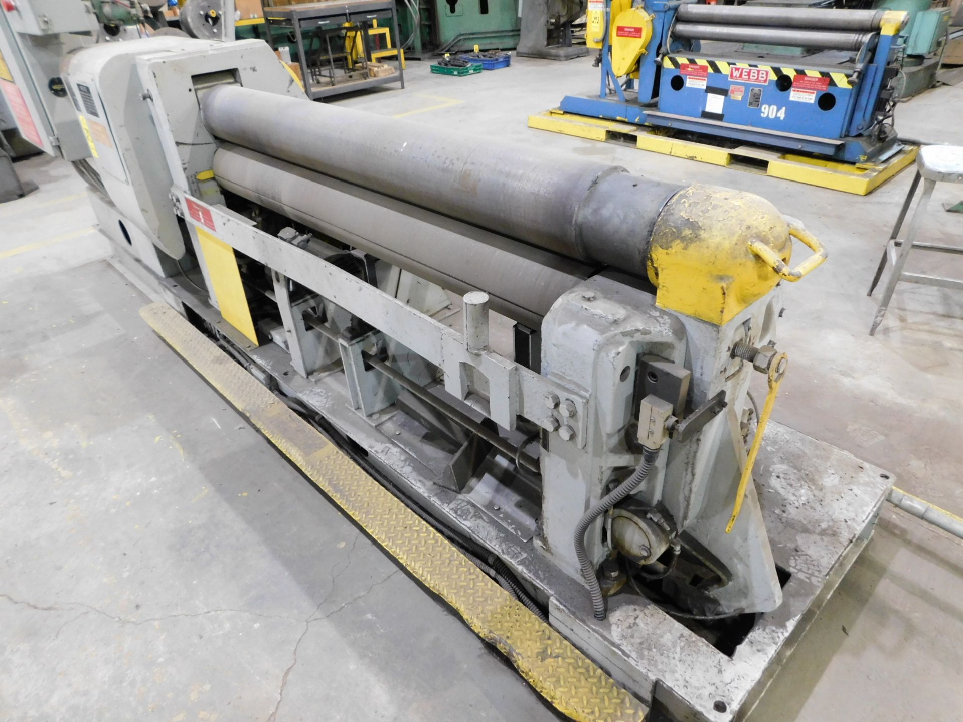 Webb Model R3L-R-7005 Power Initial Pinch Roll, s/n 7830, 5' X 1/4 ...
