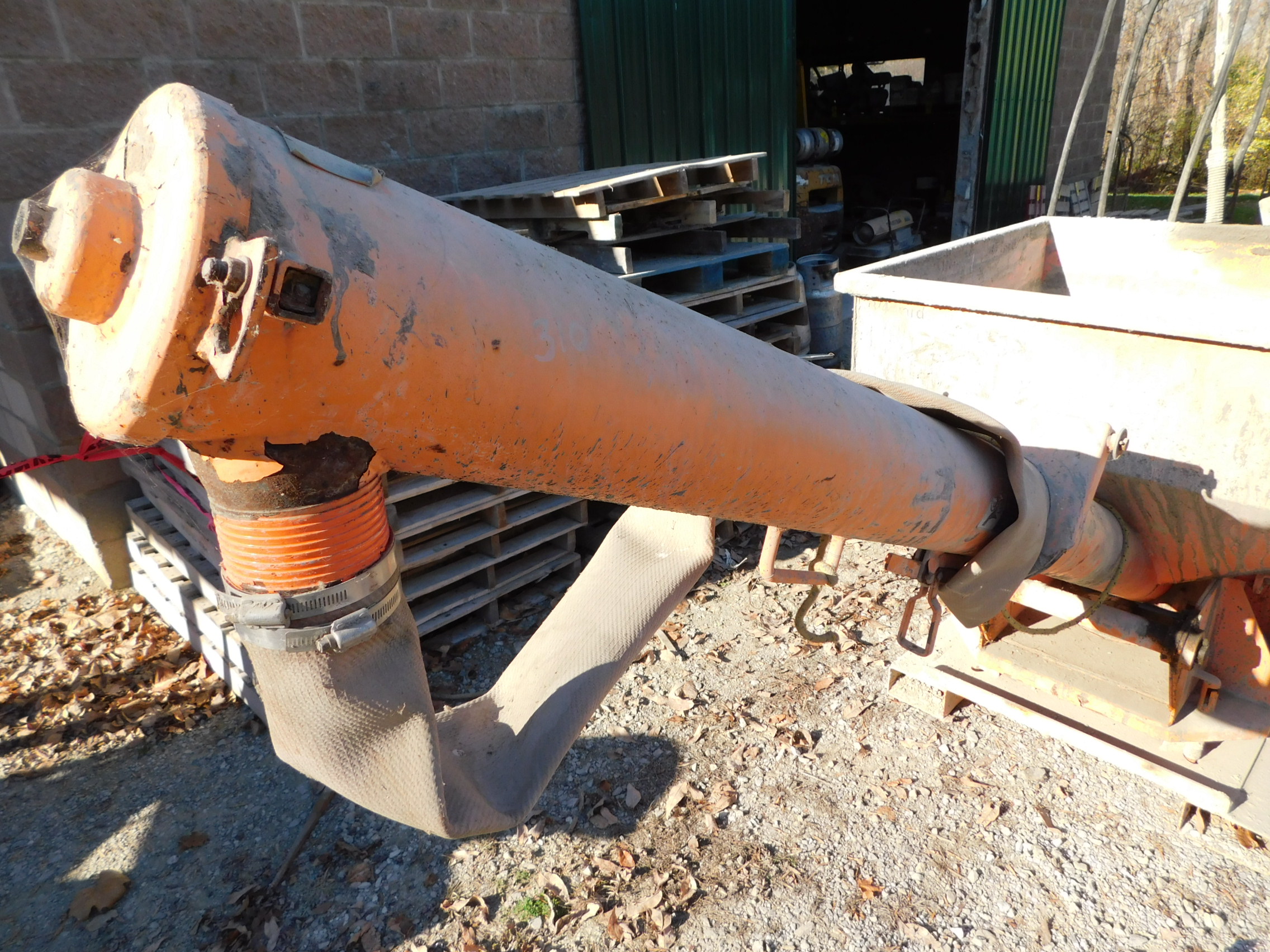 EZG Grout Hog Model UGH75 Uphill Grout Delivery Systems, 3/4 Yd ...