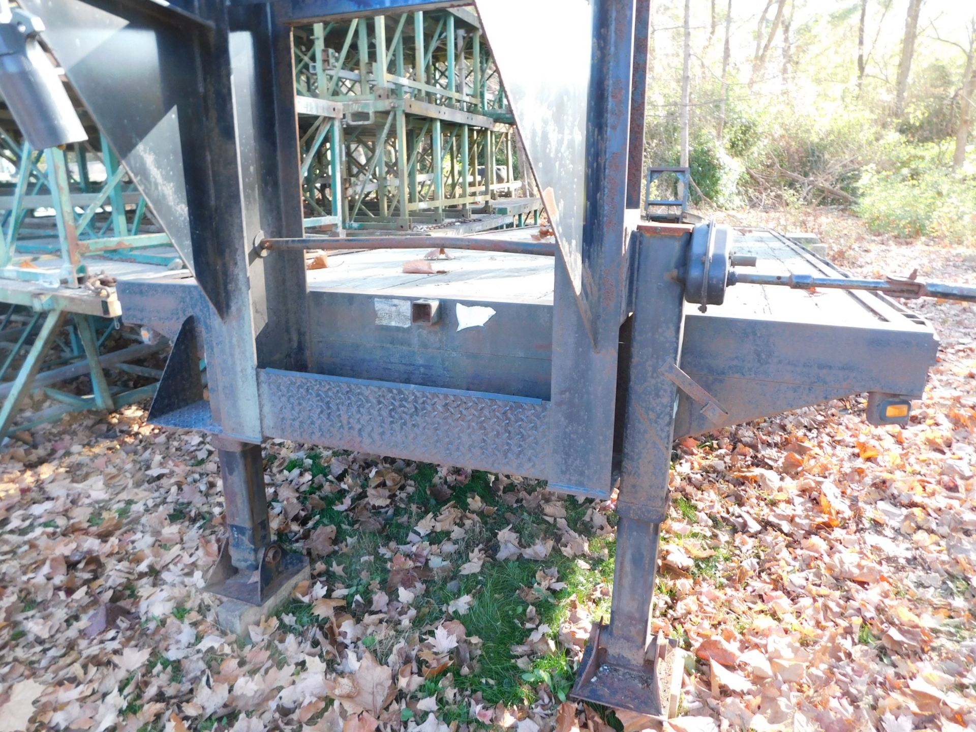 2001 Corn Pro Model 20+5-12K Tandem Axle Gooseneck Trailer, VIN ...