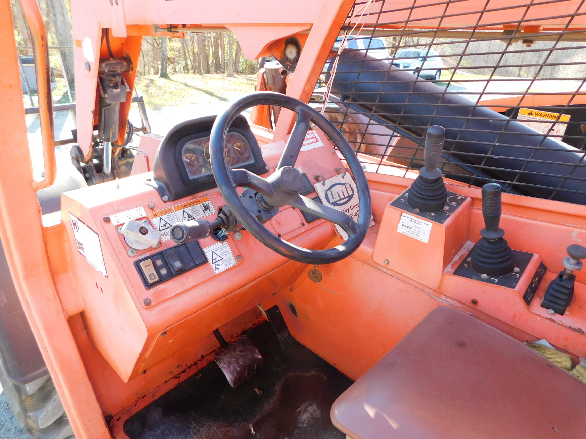 Lull Model 944E-42 Telehandler, s/n 0160019625, New 2006, 9,000 Lb ...