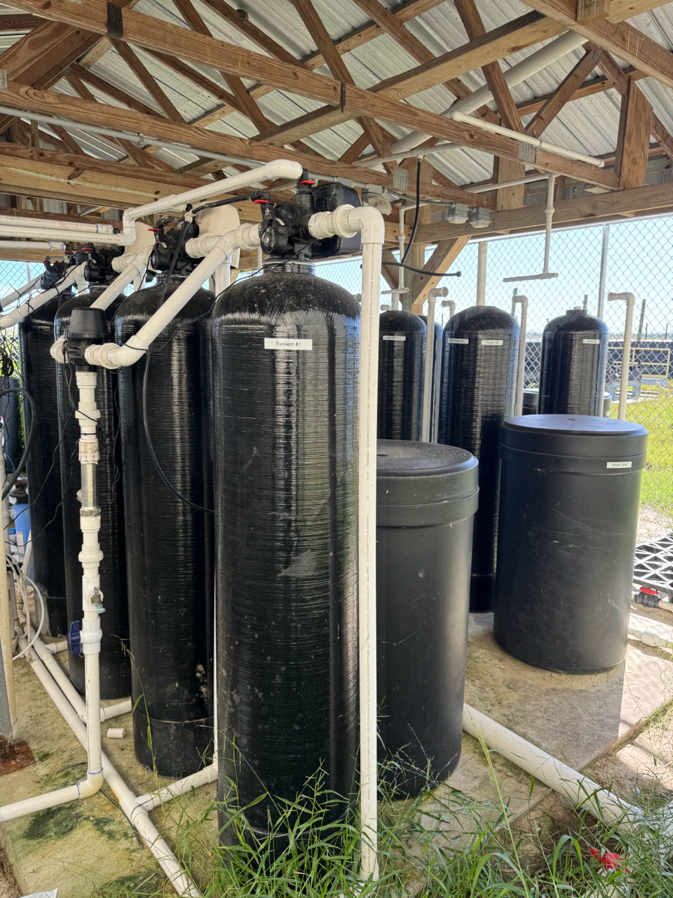 Water Filtration Systems Consisting of (2) Retention Tanks, Capacity ...