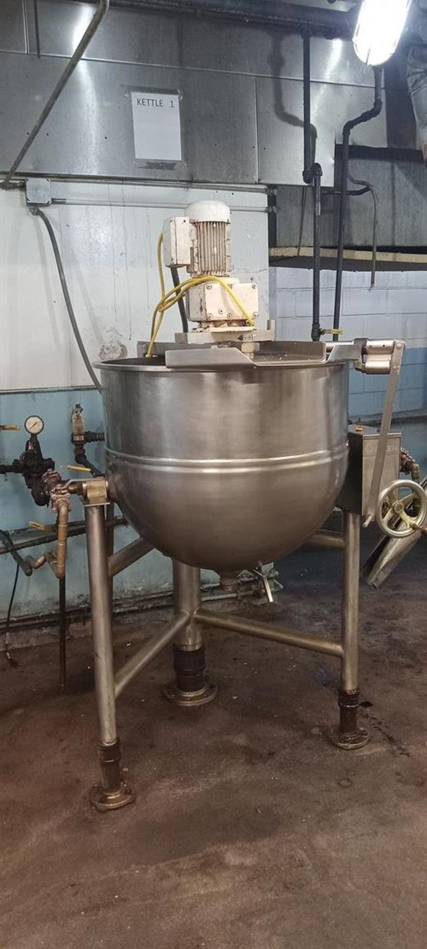 Groen model DN/RA 60-SP 60 Gallon Stainless Steel Single Action Cooking ...