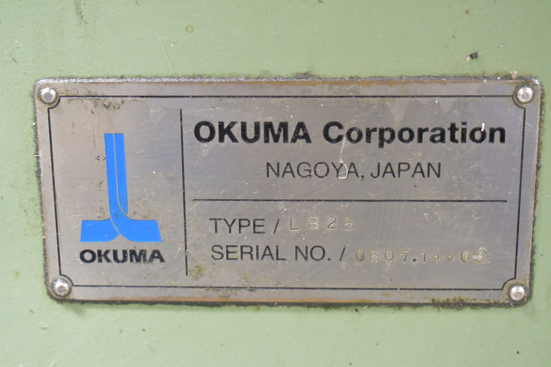 Okuma LB25 CNC Turning Center, S/n 0607.14400, Okuma CNC Controller, 10 ...