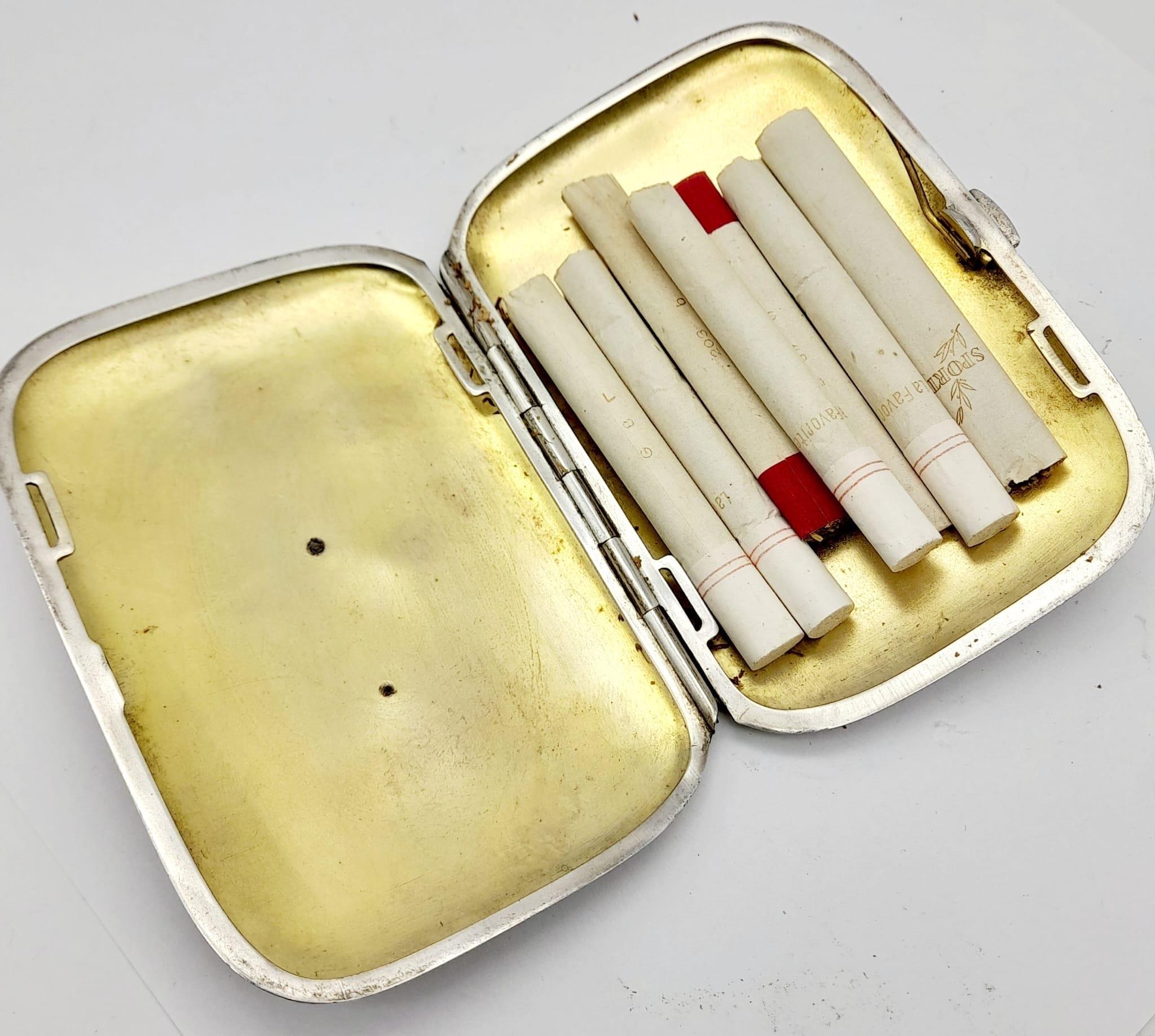 WW2 German Waffen SS Cigarette Case.