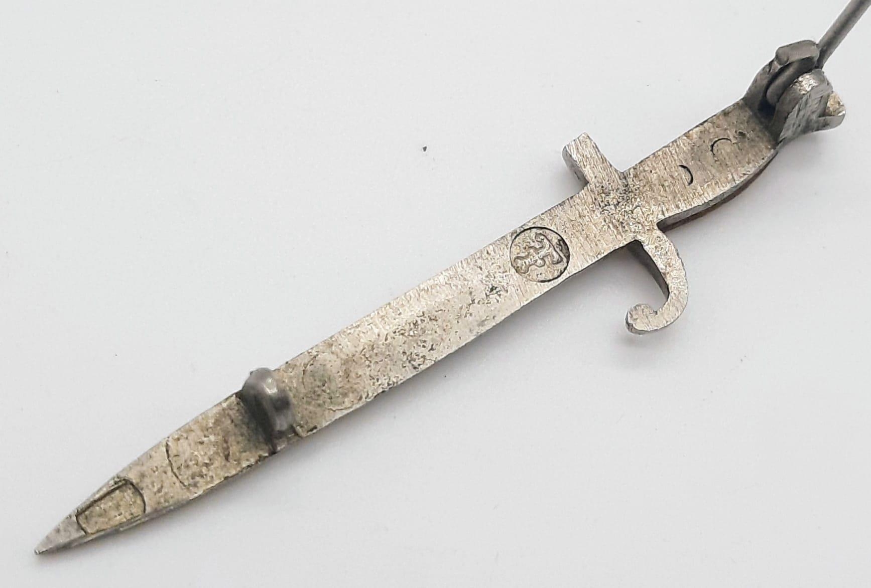 WW1 Ypres Knife Brooch.Nice Mother Of Pearl Handle, Belgium city of ...