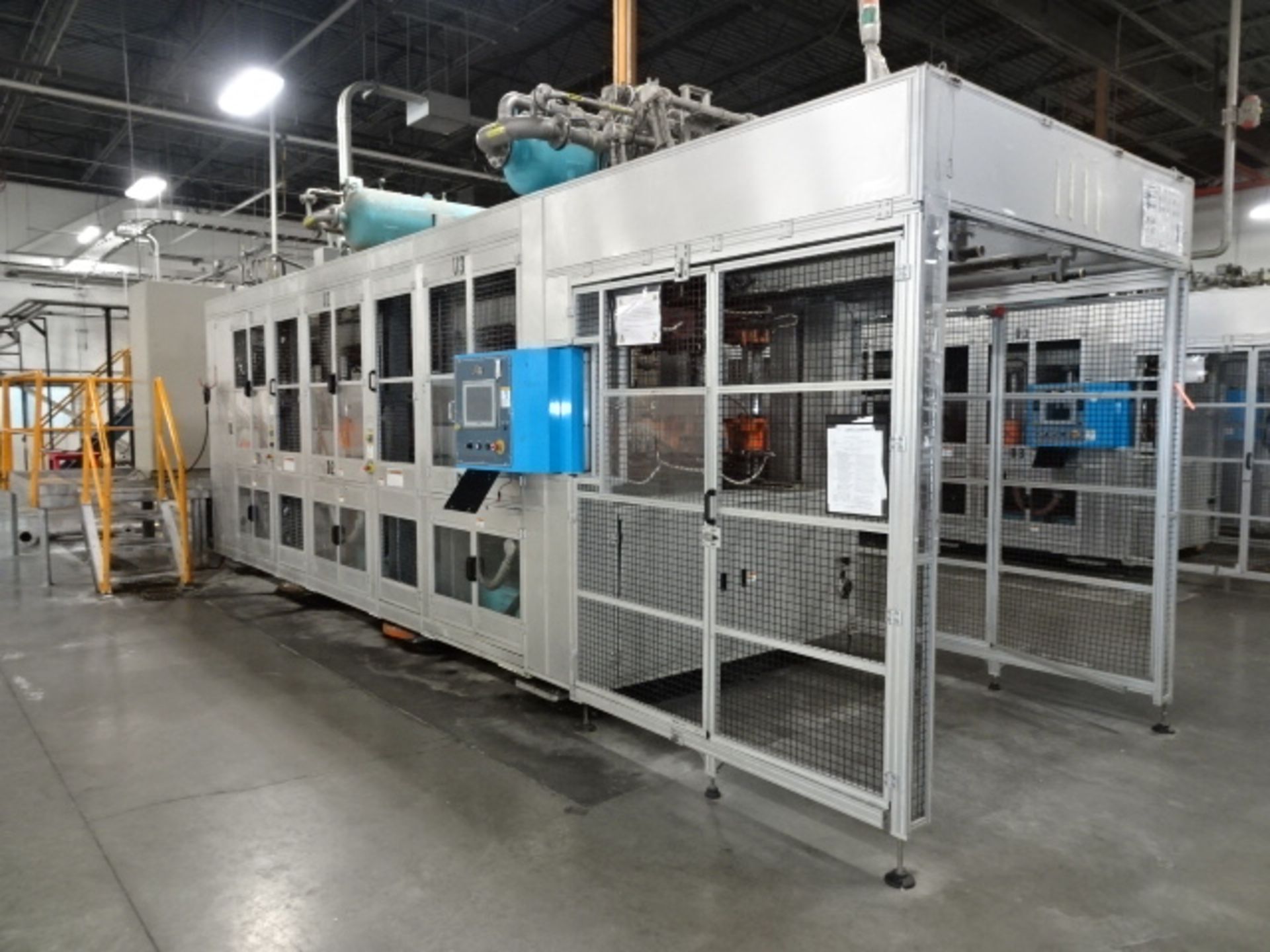 Taiwan Pulp Molding m/n TPM-1500 27 HP Pulp Thermoforming Machine 480 v ...