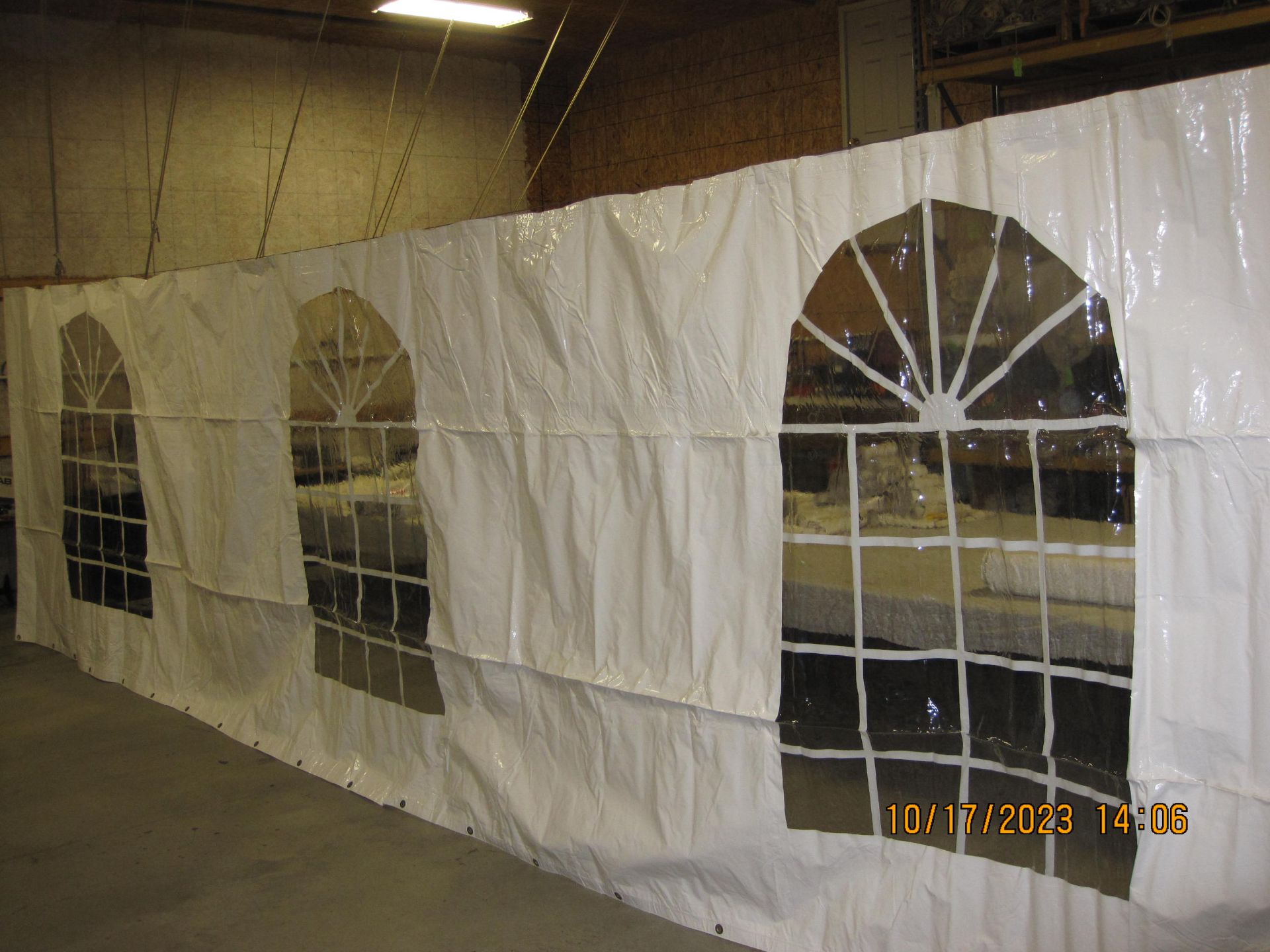 Lot of (8) 8x30 Toptec Window Sidewalls (Grade A)