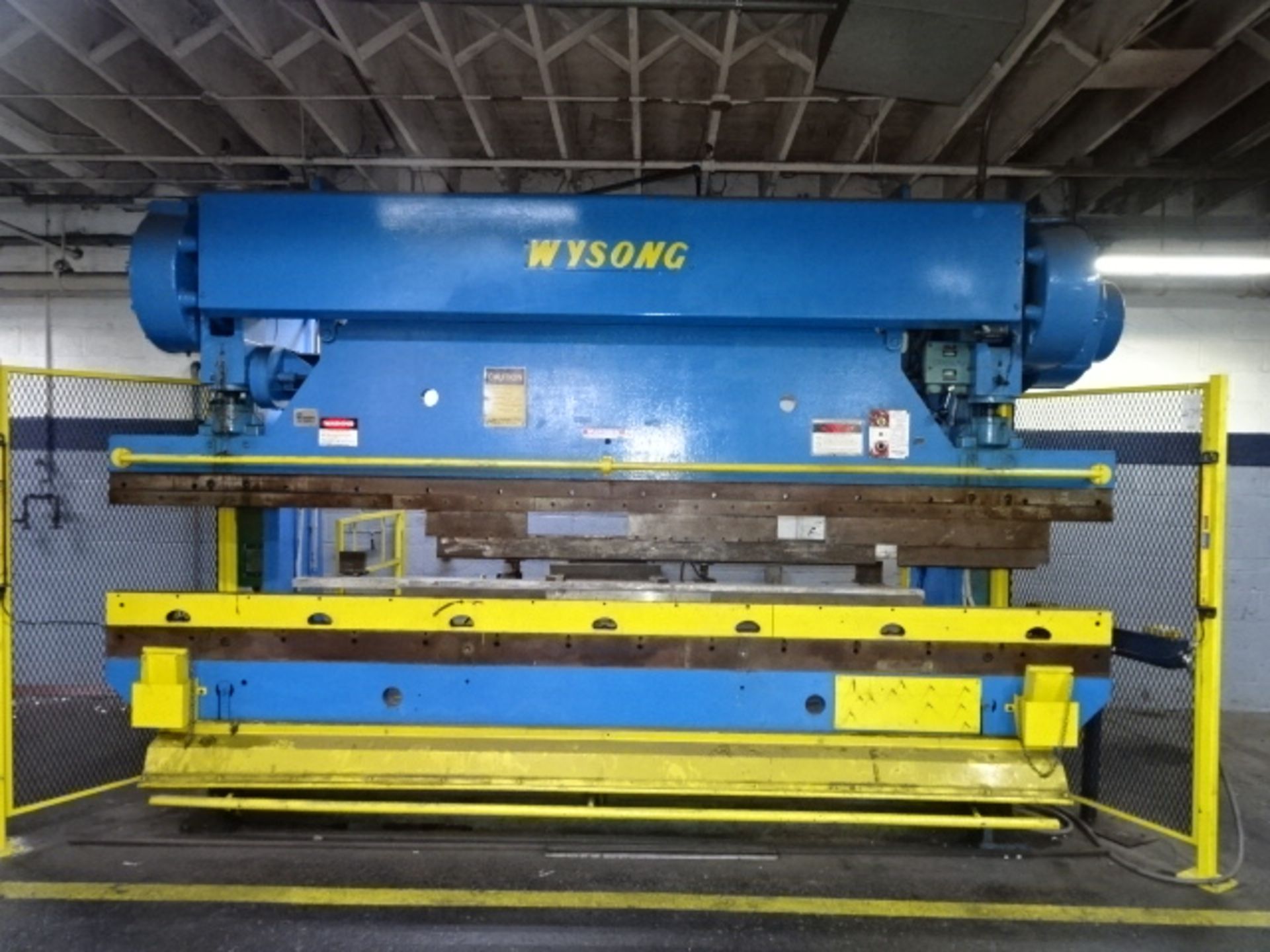 Wysong Model 90-10 Mechanical Press Brake, 90-Ton x 12' OA (10' Between ...