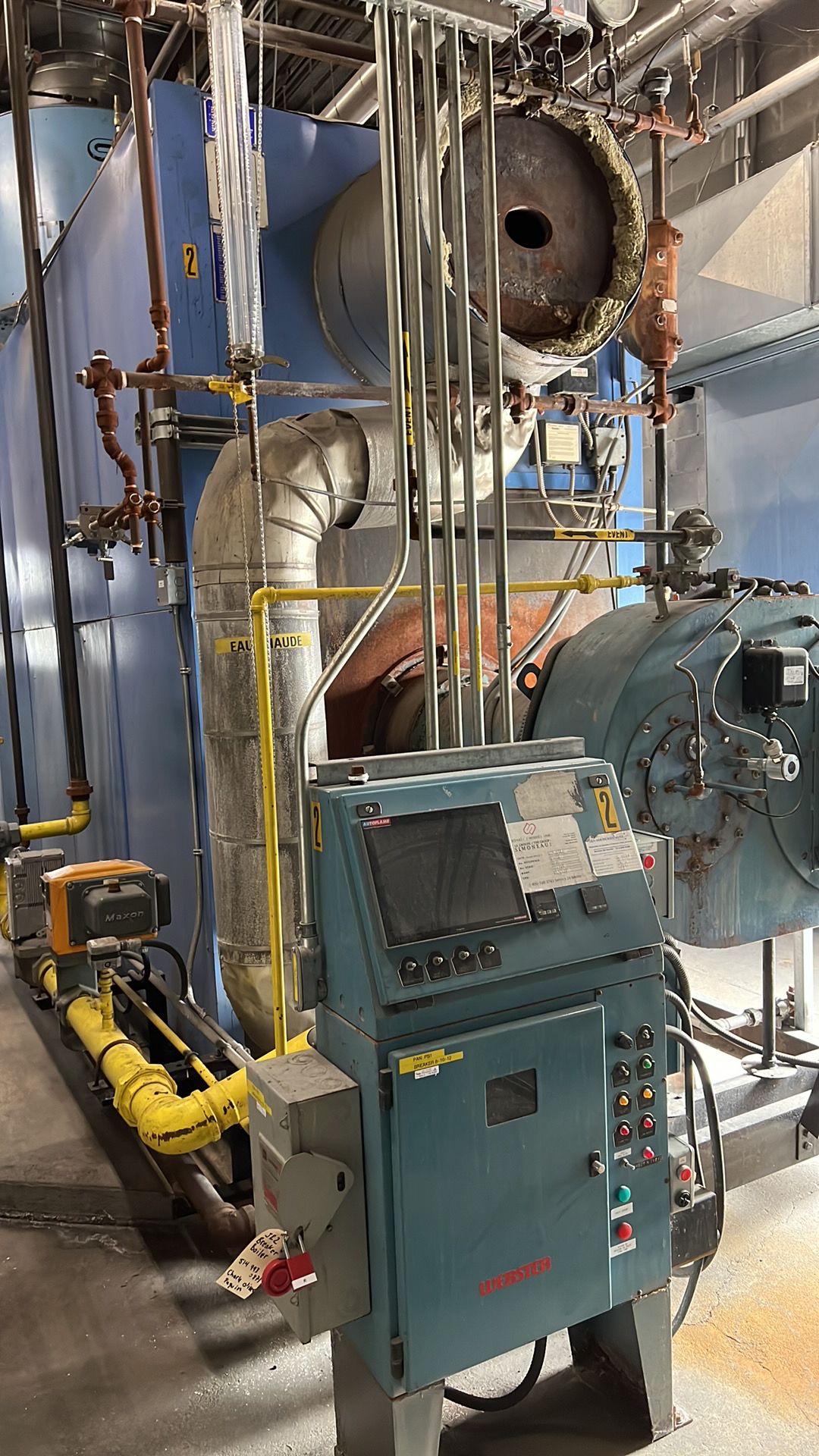 UNILUX Boiler ww/ THERMISER Heat Recovery System w/ WEBSTER Control ...