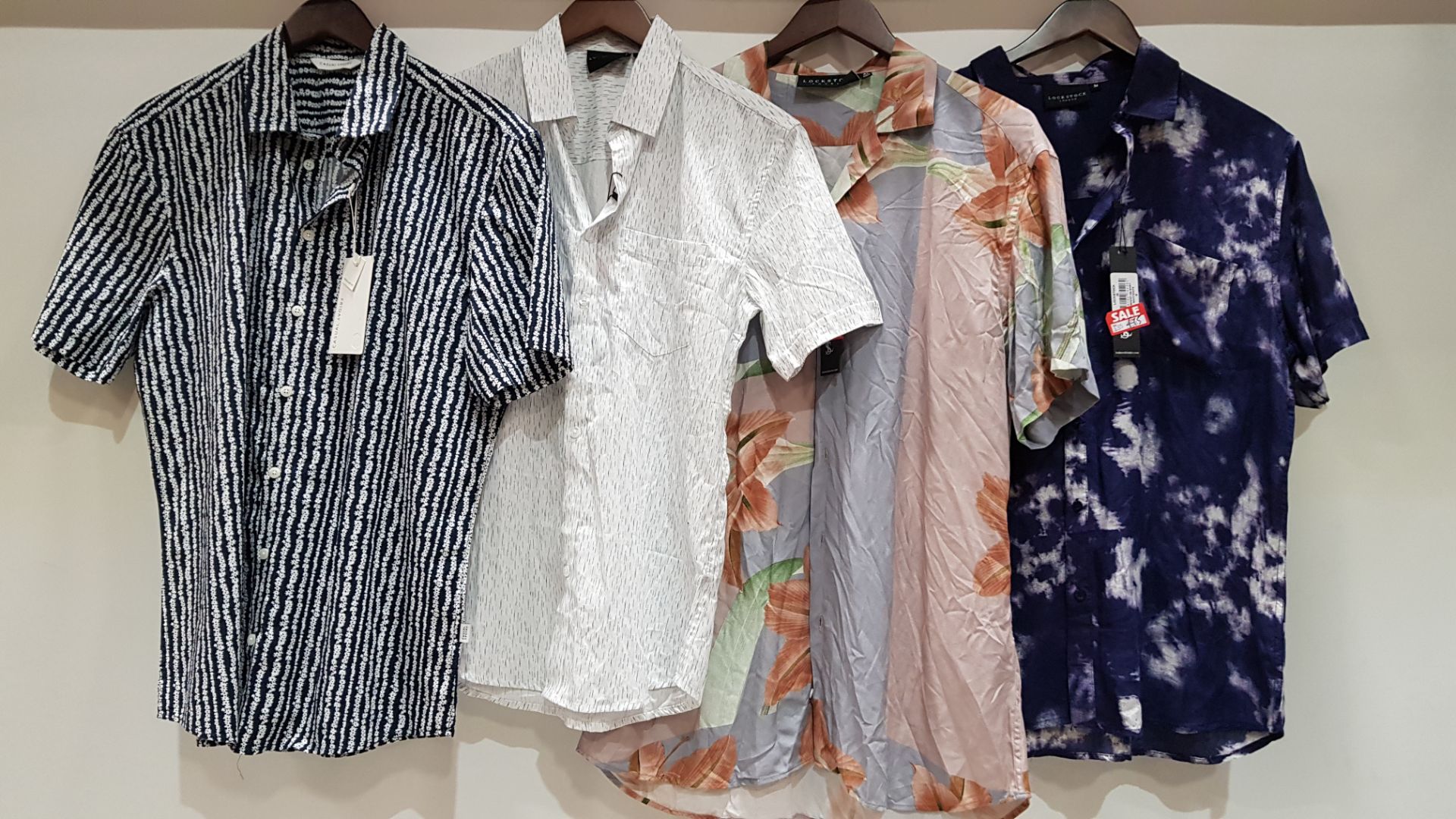 8 X BRAND NEW MIXED SHIRT LOT CONTAINING CASUAL FRIDAYS SHIRT IN ( L ...