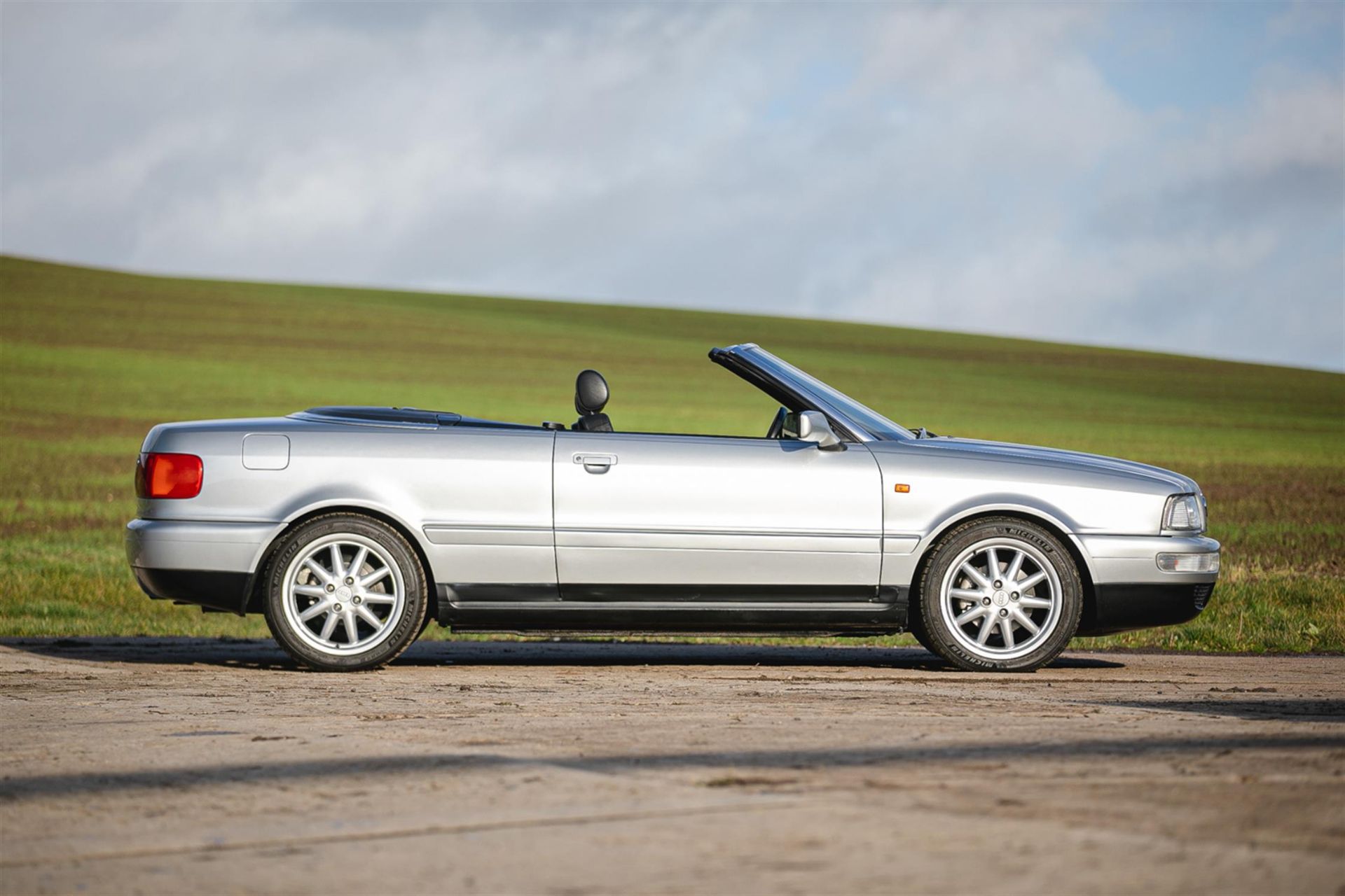 Audi 80 Cabriolet 1.8-litre 20v in Light Silver benefitting from a very ...