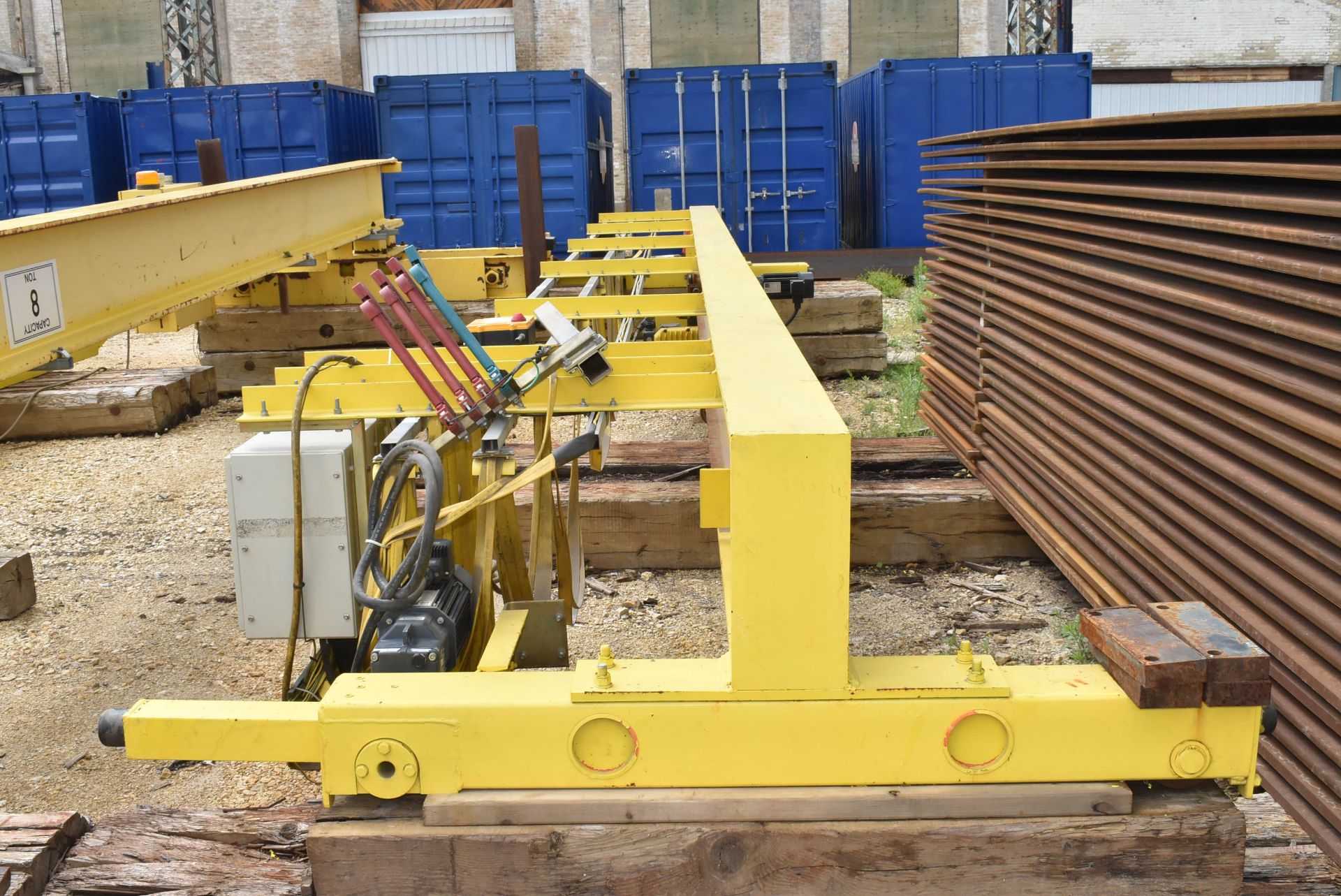 { Choice of lots: 1341 } DELTA CRANE SYSTEMS 3 TON CAPACITY SINGLE ...