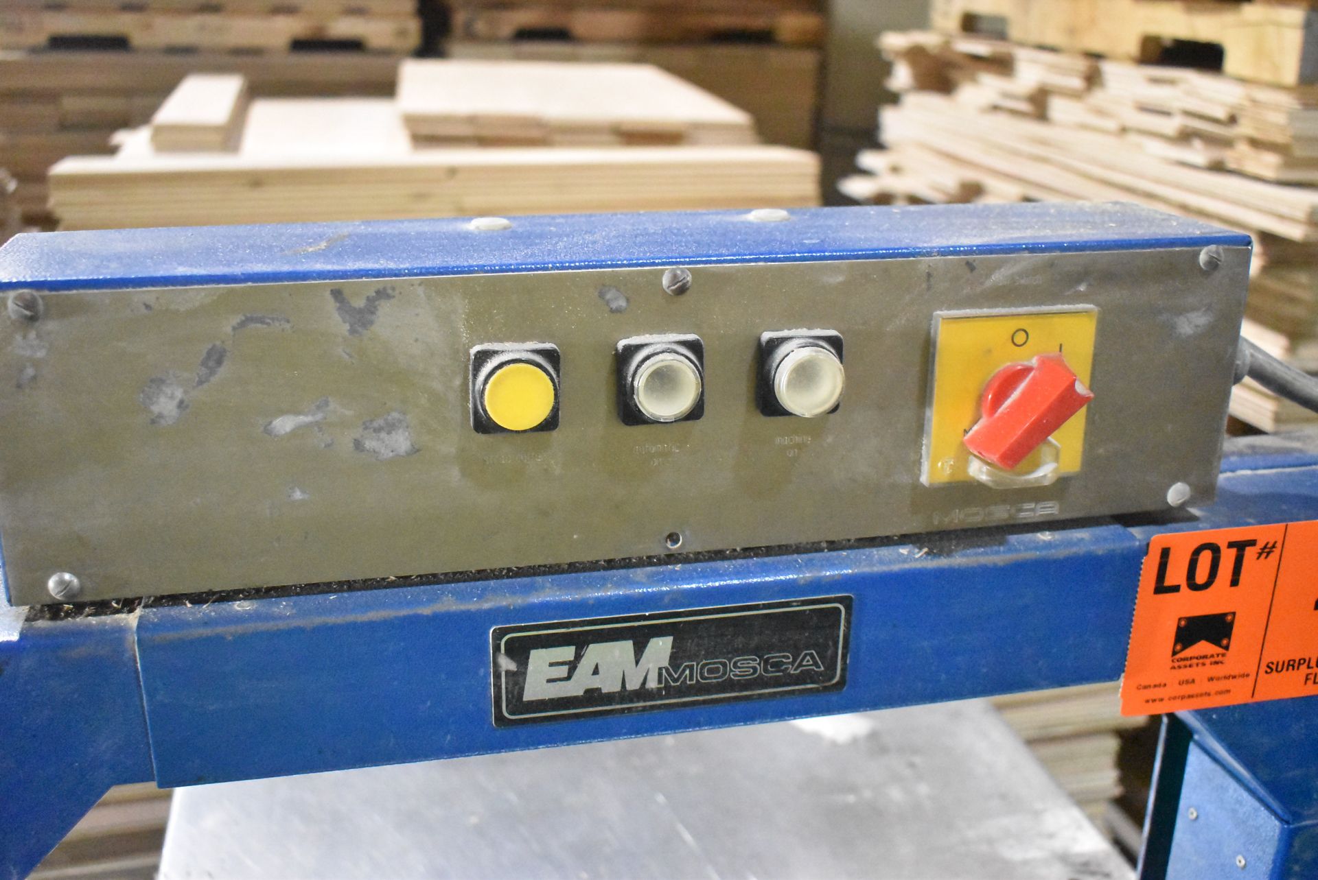 MOSCA RO-M PORTABLE AUTOMATIC STRAPPING MACHINE, S/N: 46163