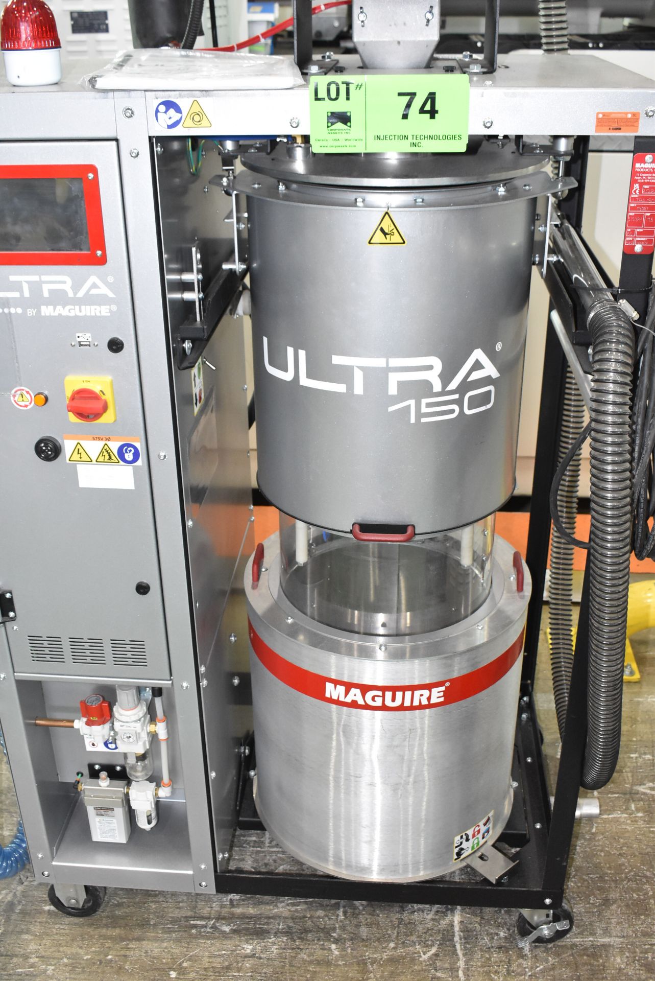 MAGUIRE (2022) ULTRA-150 115 LBS CAPACITY HIGH EFFICIENCY VACUUM DRYER ...
