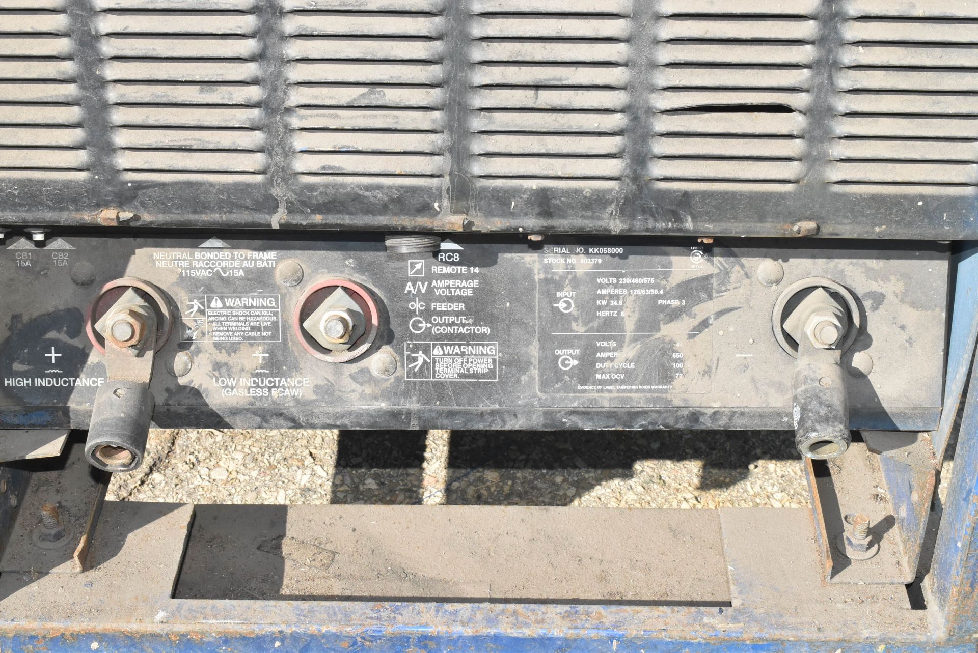 MILLER DIMENSION 652 DIGITAL DC MULTI-PROCESS WELDING POWER SOURCE WITH ...
