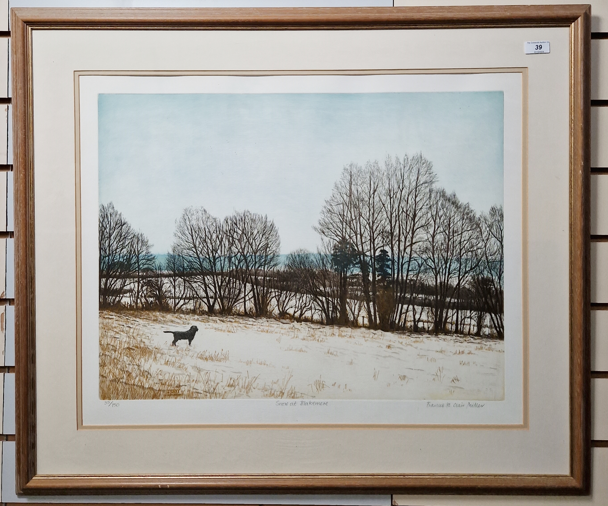 After Frances St. Clair Miller (21st century) Etching, aquatint on ...