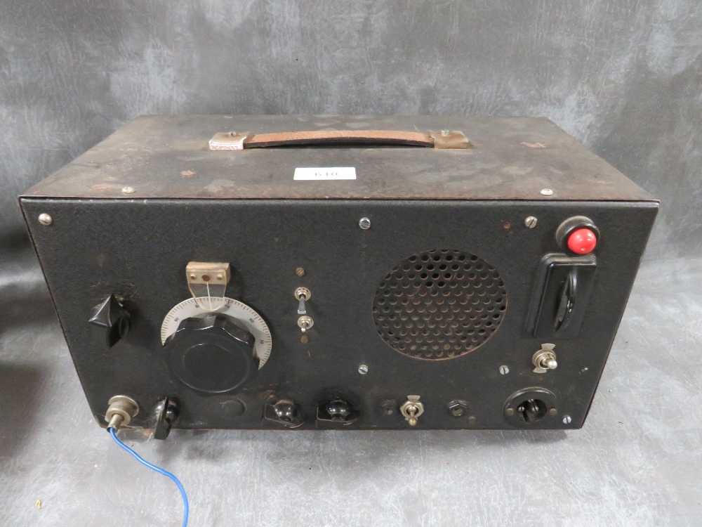 TWO MILITARY RADIO RECEIVERS TO INCLUDE A WESTERN ELECTRICAL BC-453-B (2)