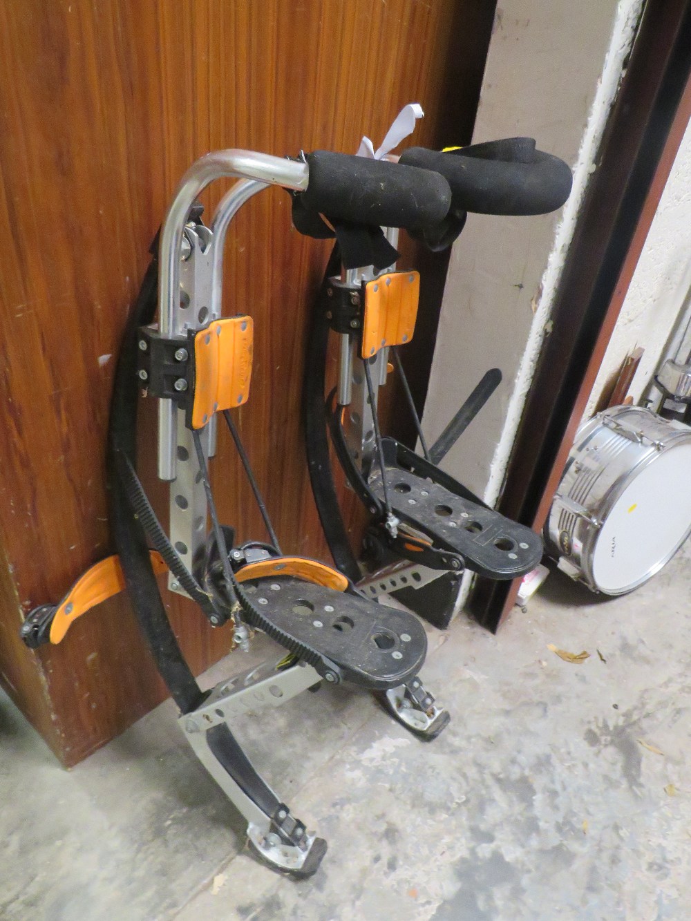 A PAIR OF POWERSTRIDE RUNNING STILTS