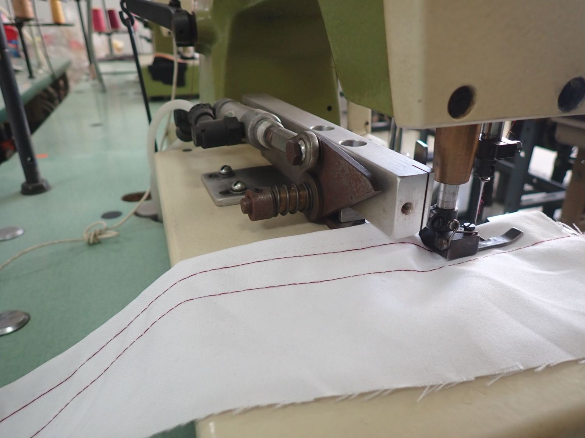RIMOLDI 264-00-1MD-24 SINGLE NEEDLE FLATBED COVERSTITCH W/ PNEUMATIC ...