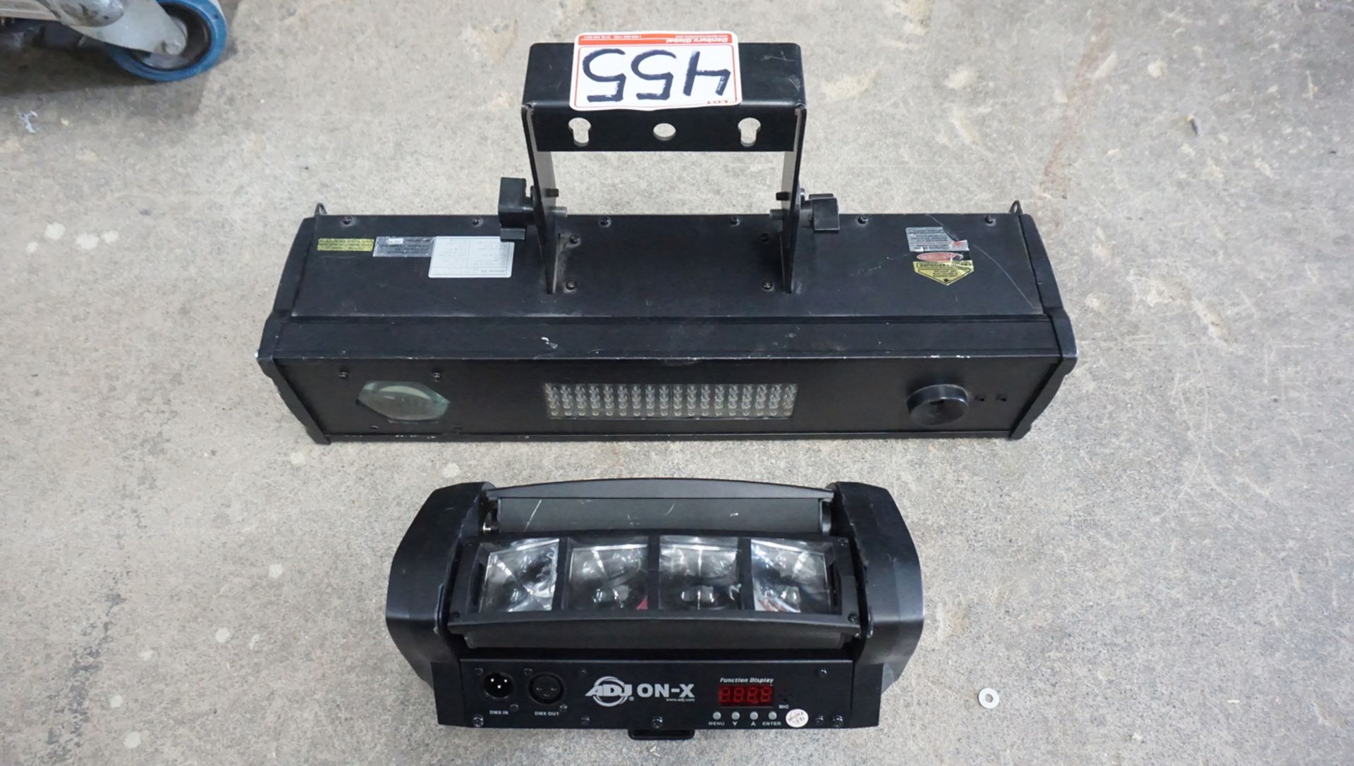 LOT - ADJ FUSION FXBAR 5' 3-IN-1 EFFECT & ADJ ON-X EFFECT LIGHTS ...