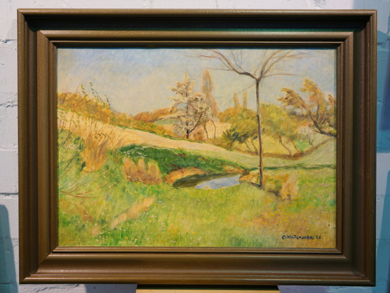Modersohn, Otto, 1865 Soest - 1943 Rotenburg(Wümme): "Frühling in ...