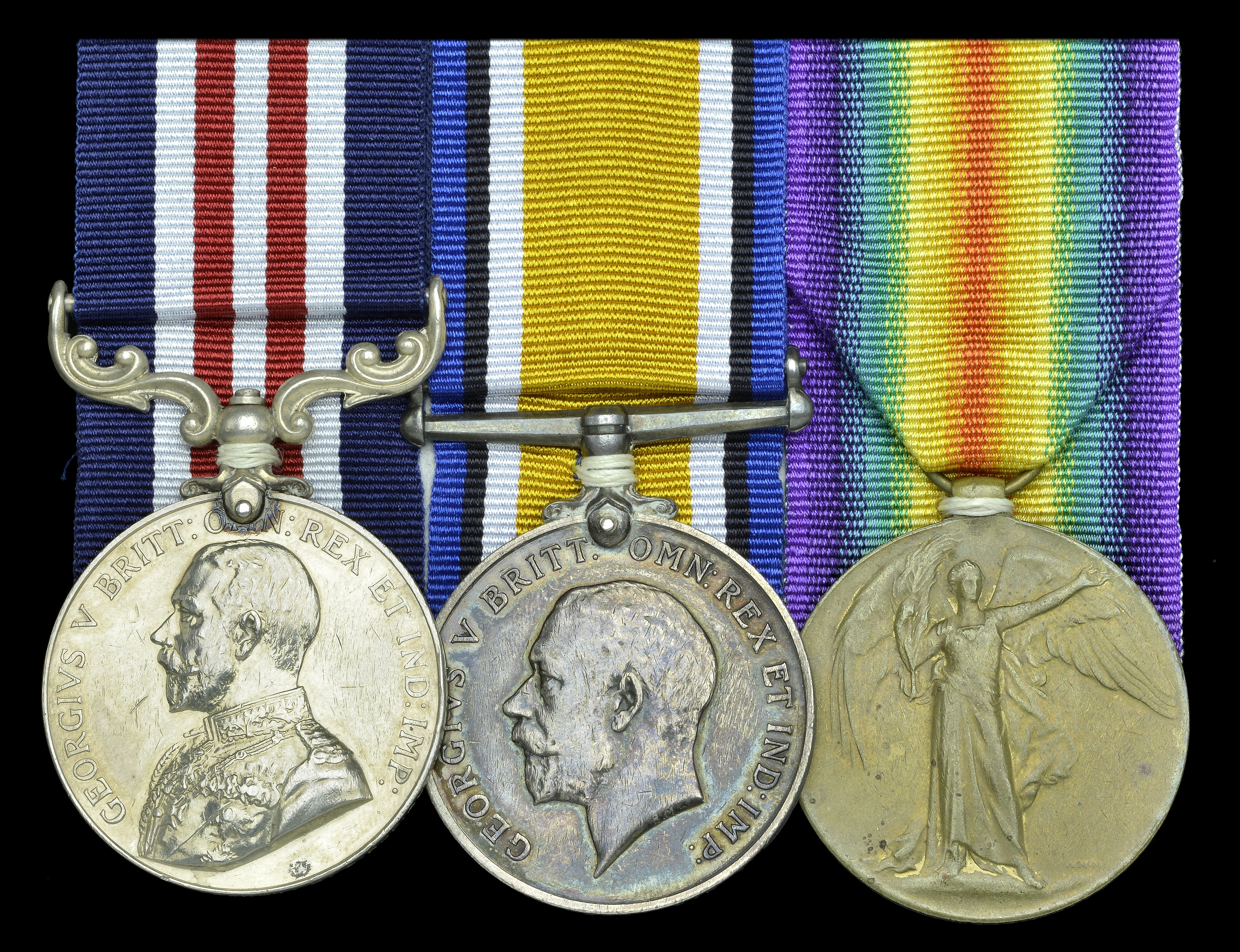 A Great War 1917 ‘Ypres’ M.M. group of three awarded to Sergeant H. R ...