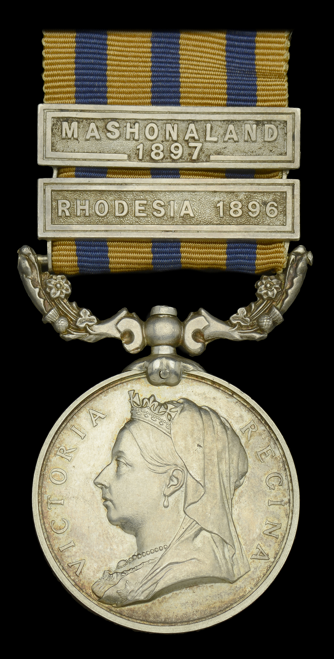 British South Africa Company Medal 1890-97, reverse Matabeleland 1893 ...