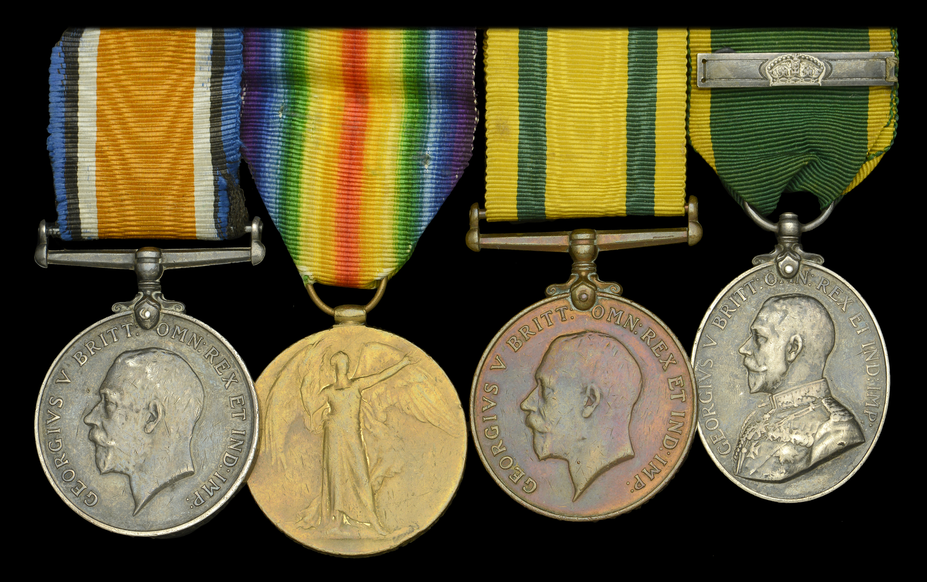 Four: Battery Sergeant Major G. G. Roberts, Royal Field Artillery ...