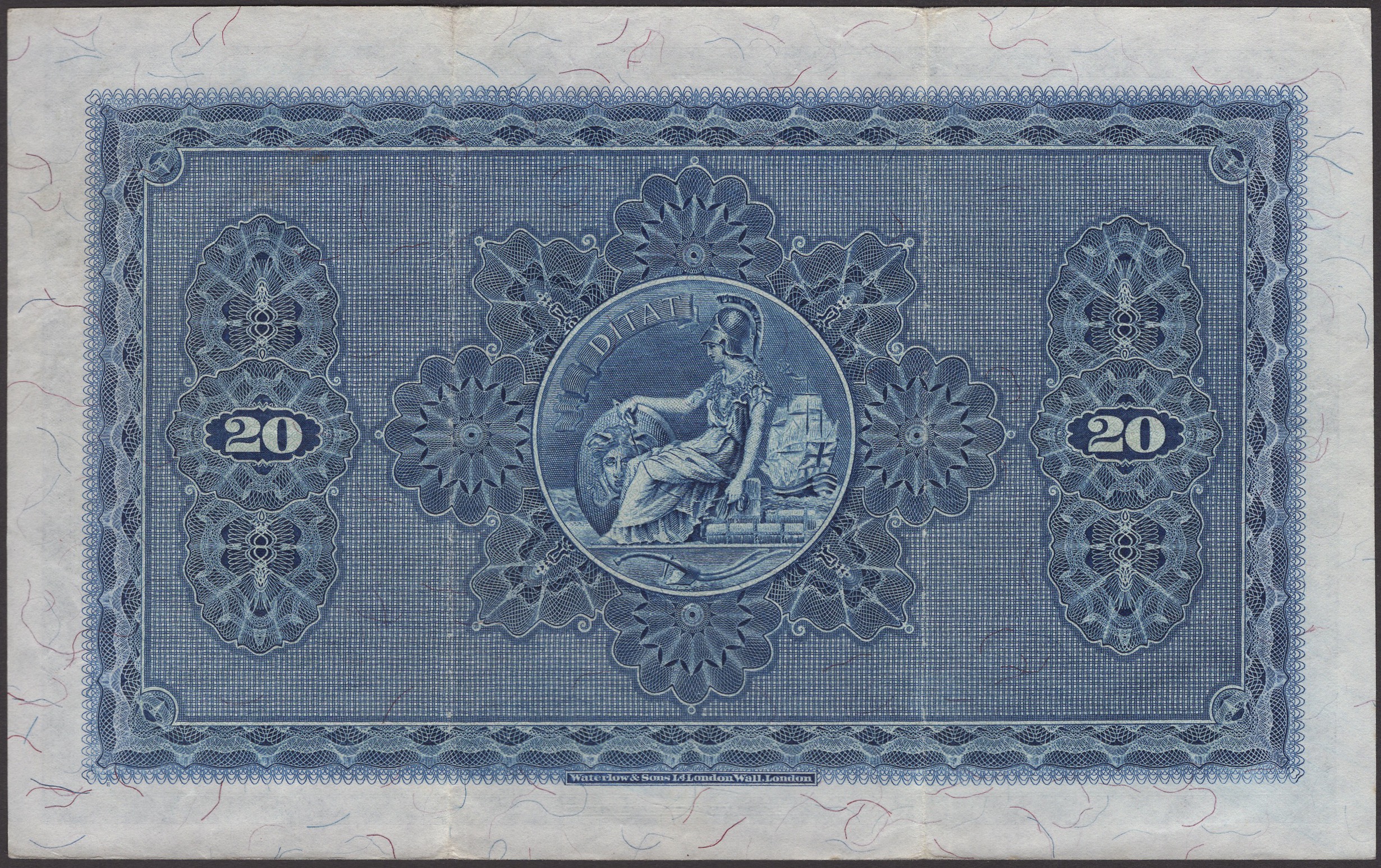 British Linen Bank, £20, 4 November 1946, serial number N/4 1/318 ...