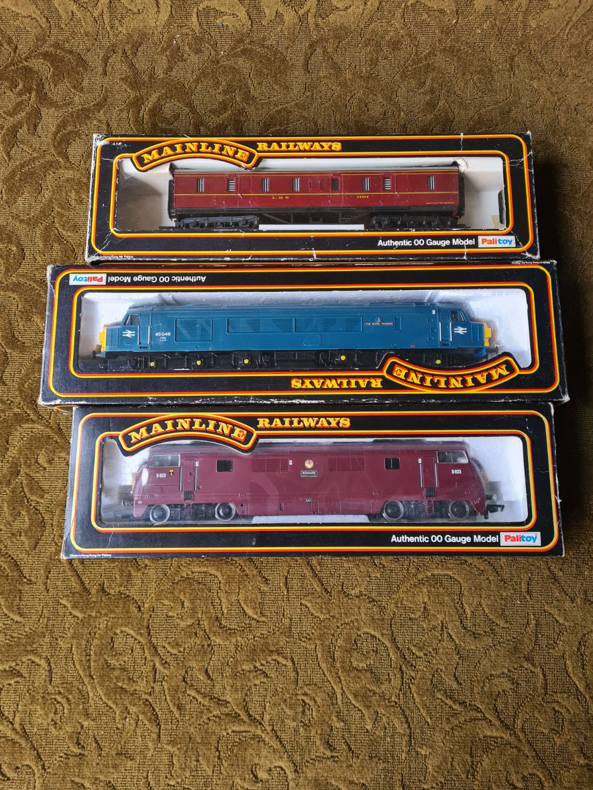 Mainline 00 gauge locomotives, Type 4BB hydraulic maroon "Hermes ...
