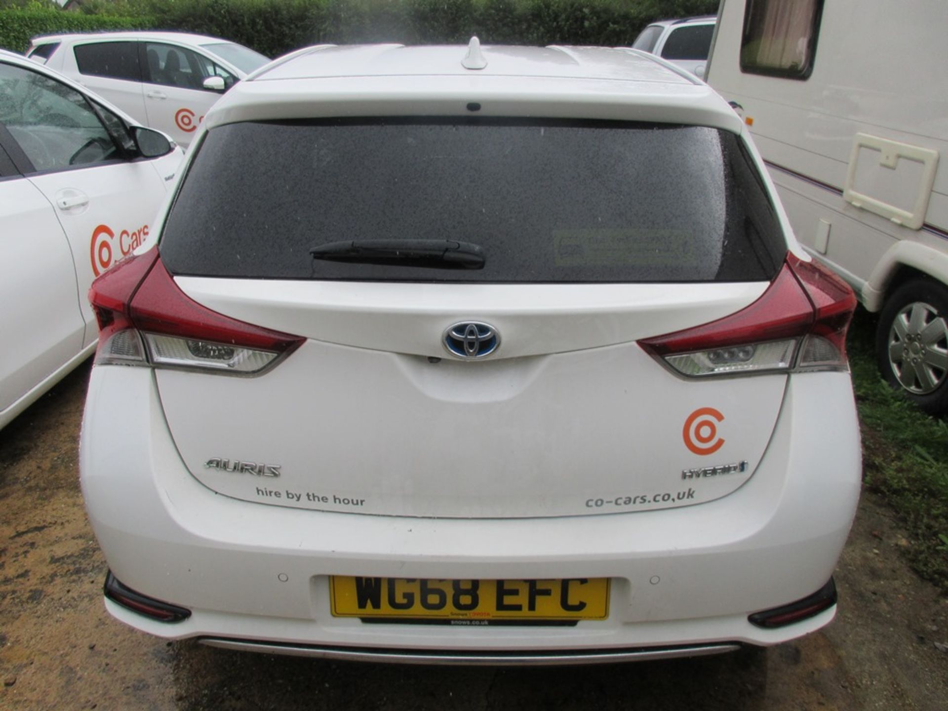 Toyota Auris Design Hybrid Hev Vvt-I Cvt, 98bhp Registration: WG68 EFC ...