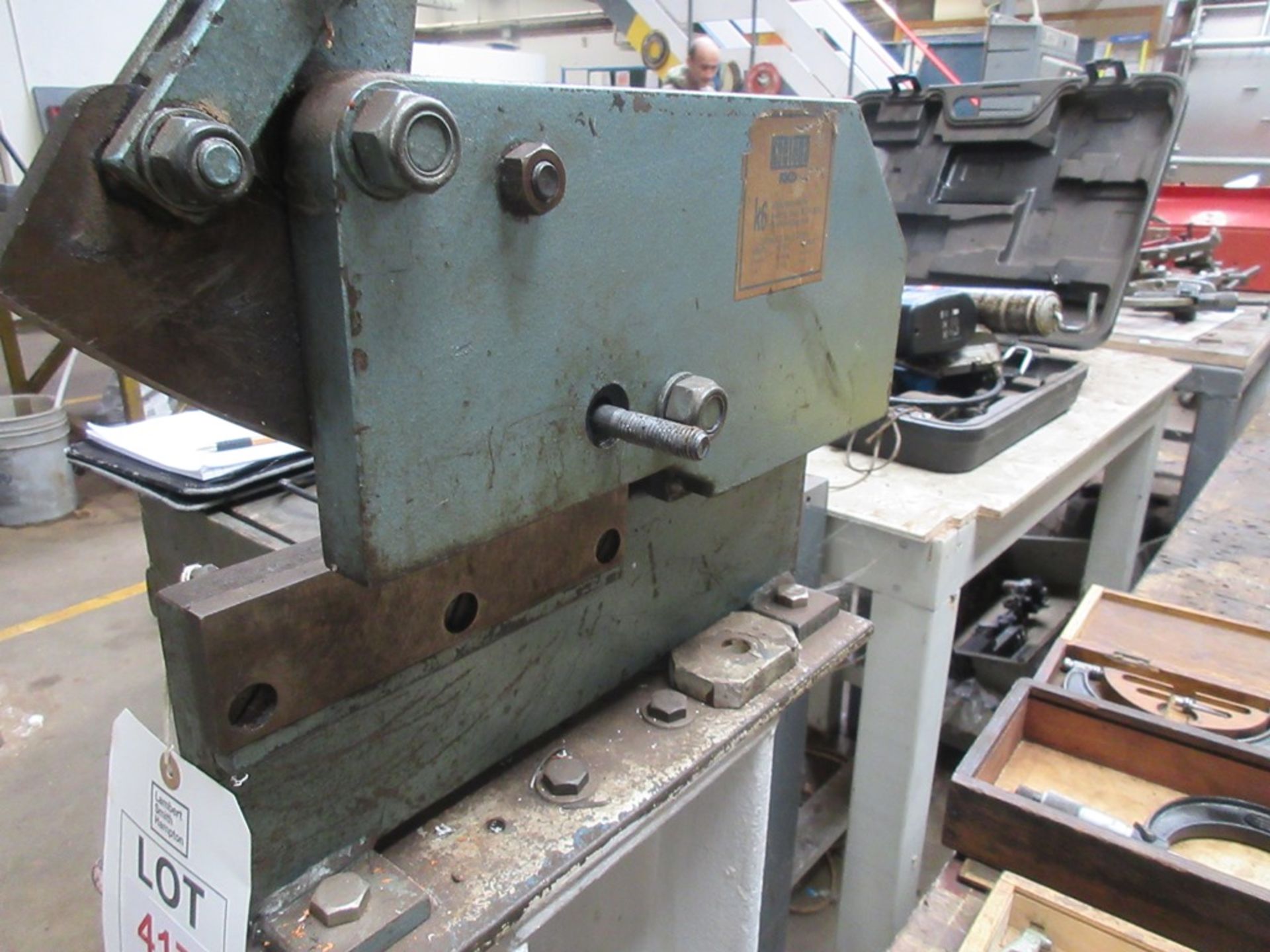 Keetona bench top manual shear