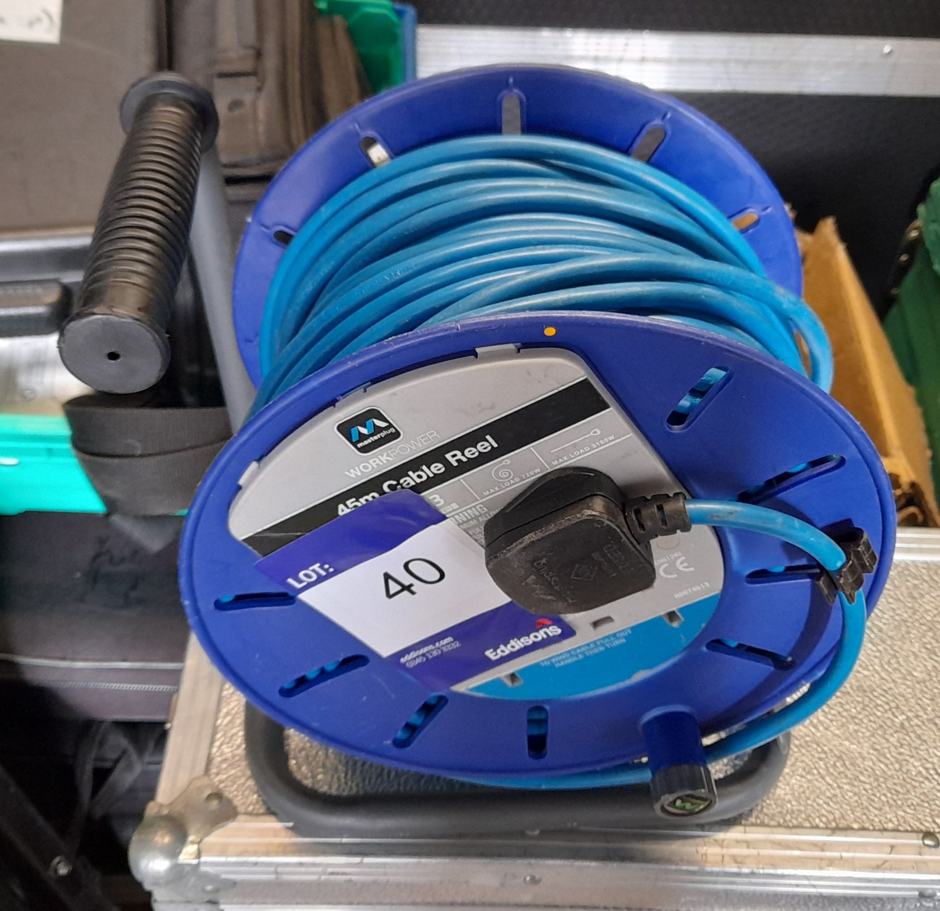 8 x Work Power 45m cable reels