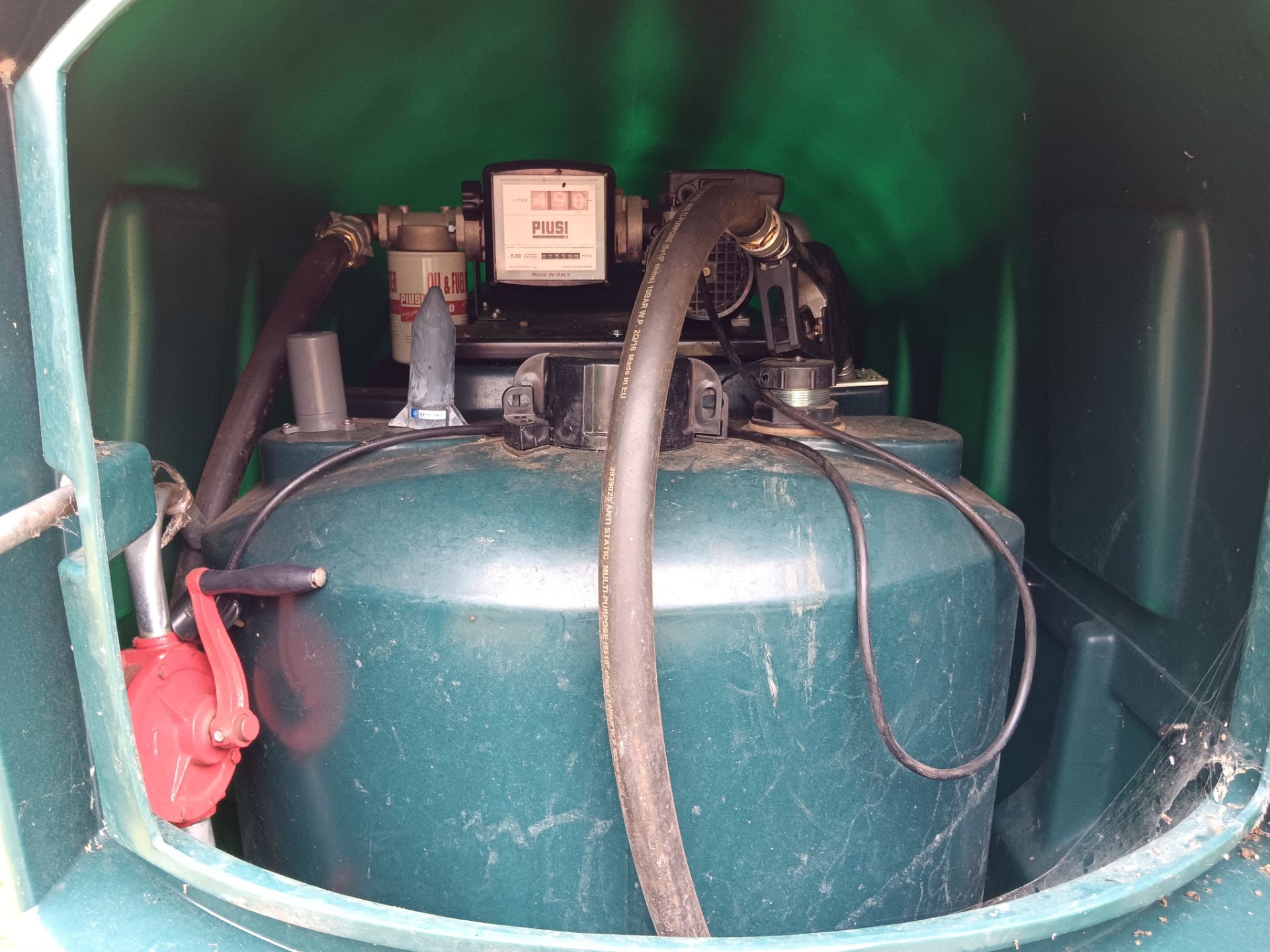 Harlequin 1300 Polypropylene bunded fuel tank, serial number 5215 (2016)