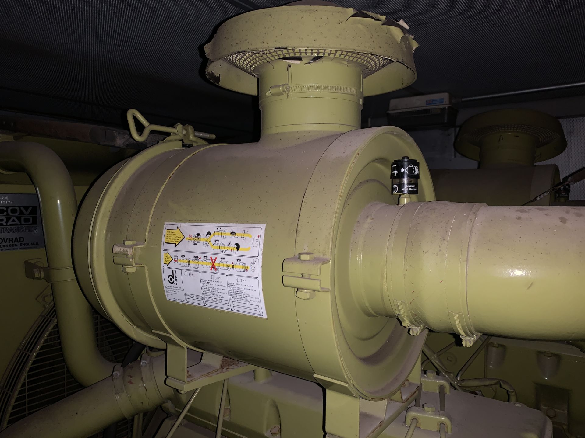Petbow PowerCenter containerised generator with Rolls Royce V8 engine ...