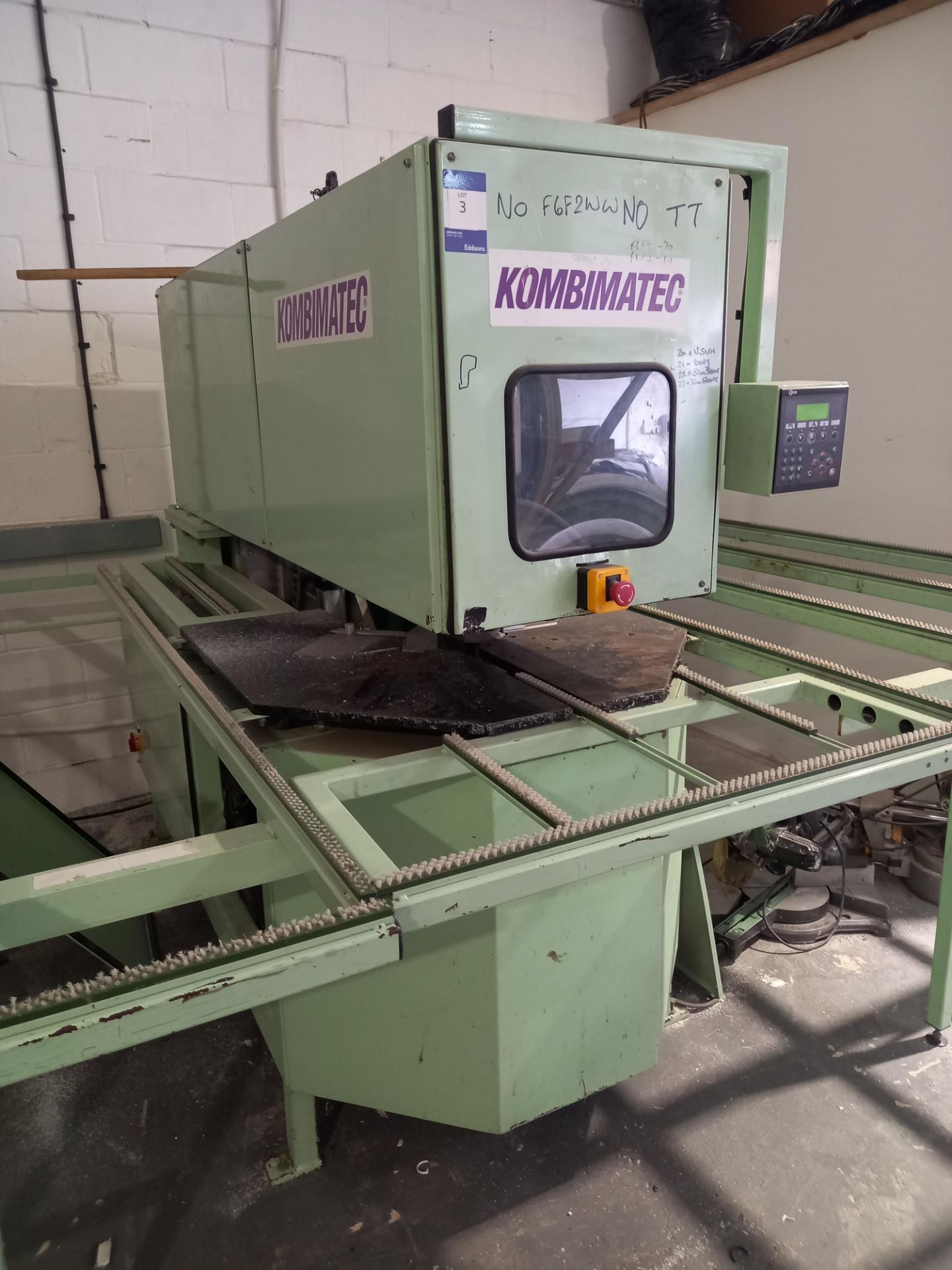 Kombimatec Type EV470 Complete Weld Cleaning Machine for corner ...