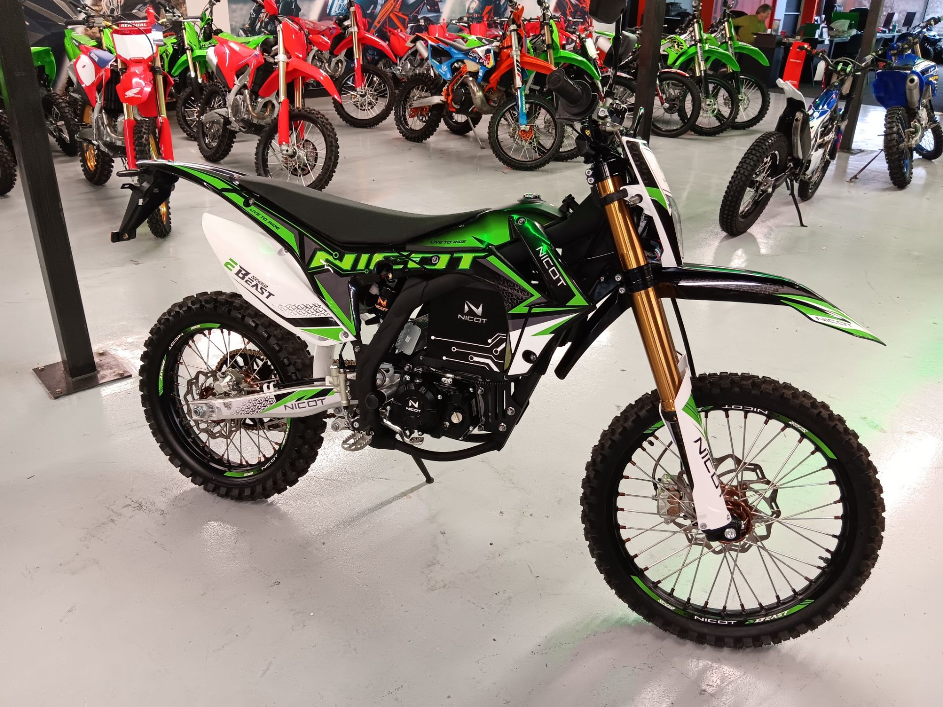 NICOT E BEAST electric motorcycle, VIN No: H0HJCKL15NNA00047, Year ...