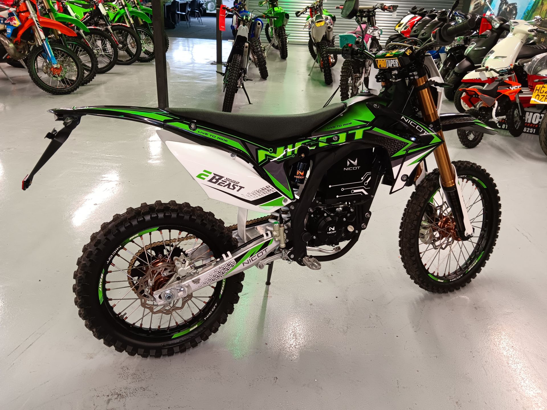 NICOT E BEAST electric motorcycle, VIN No: H0HJCKL15NNA00047, Year ...