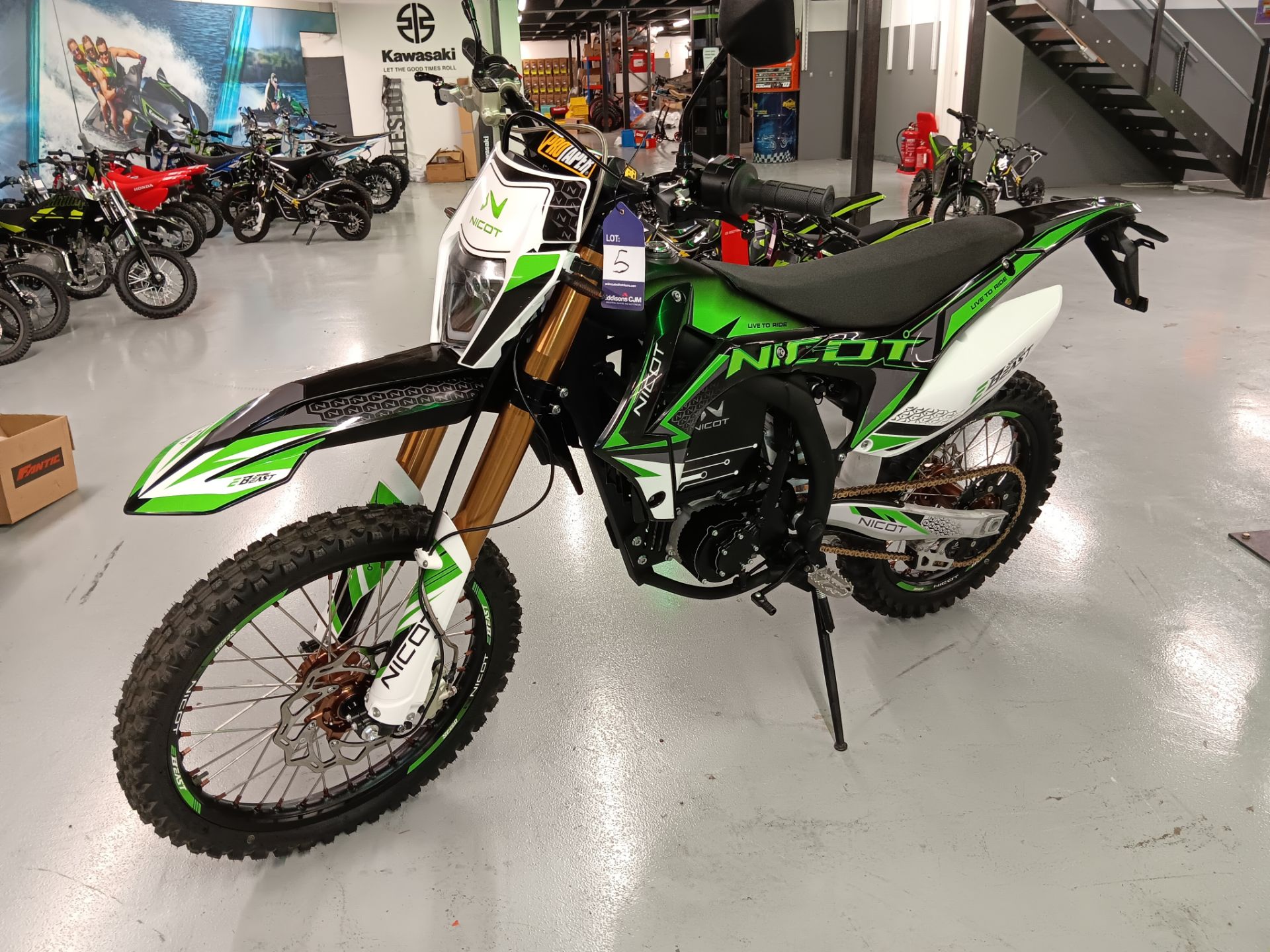 NICOT E BEAST electric motorcycle, VIN No: H0HJCKL15NNA00047, Year ...