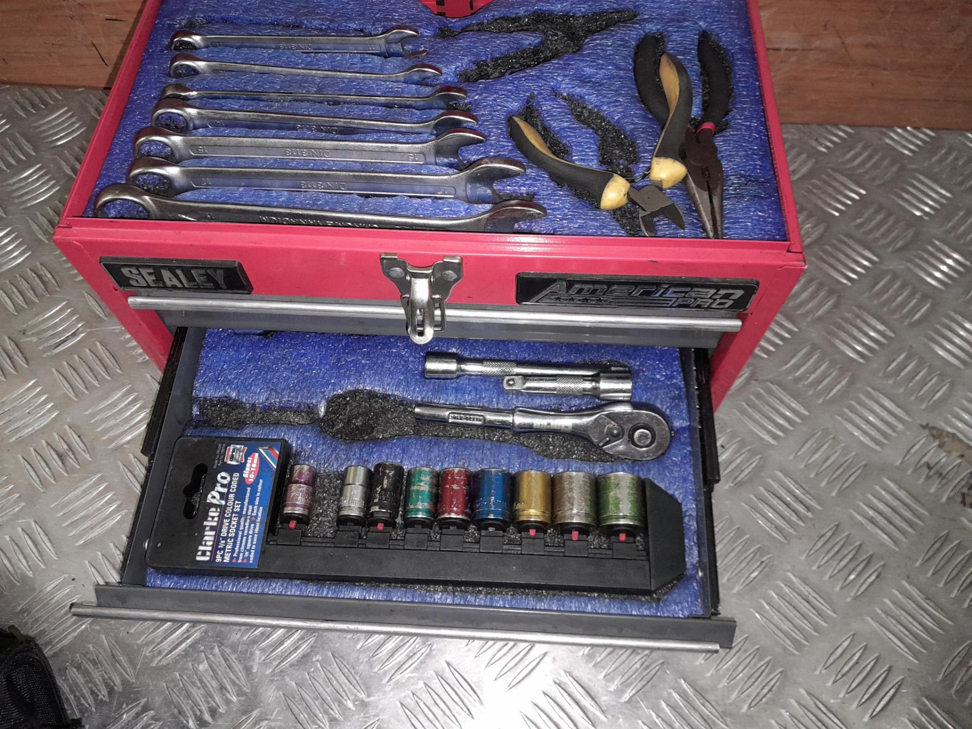 Sealey American Pro tool case and contents