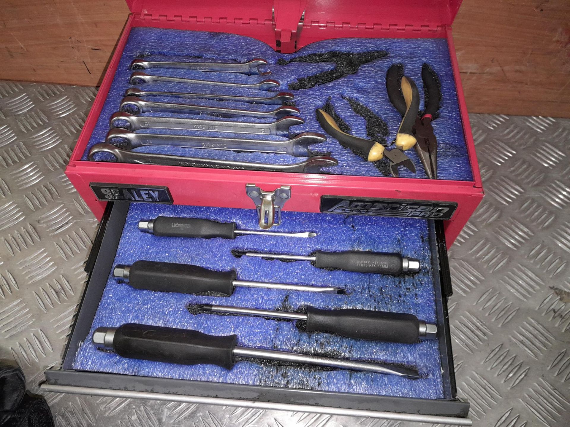 Sealey American Pro tool case and contents