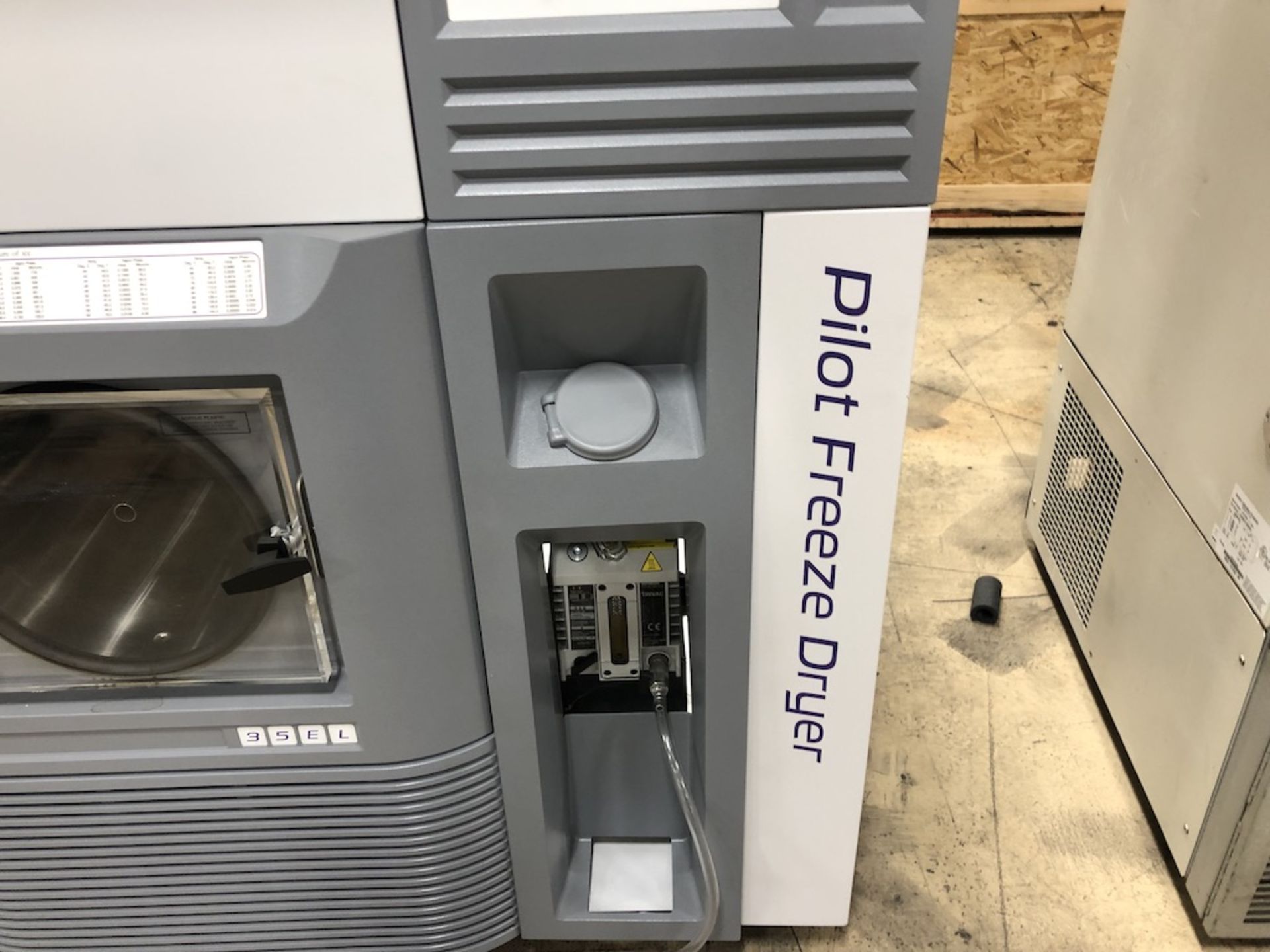 SP SCIENTIFIC GENESIS PILOT FREEZE DRYER MODEL: 35L GENESIS SQ EL-85 ...