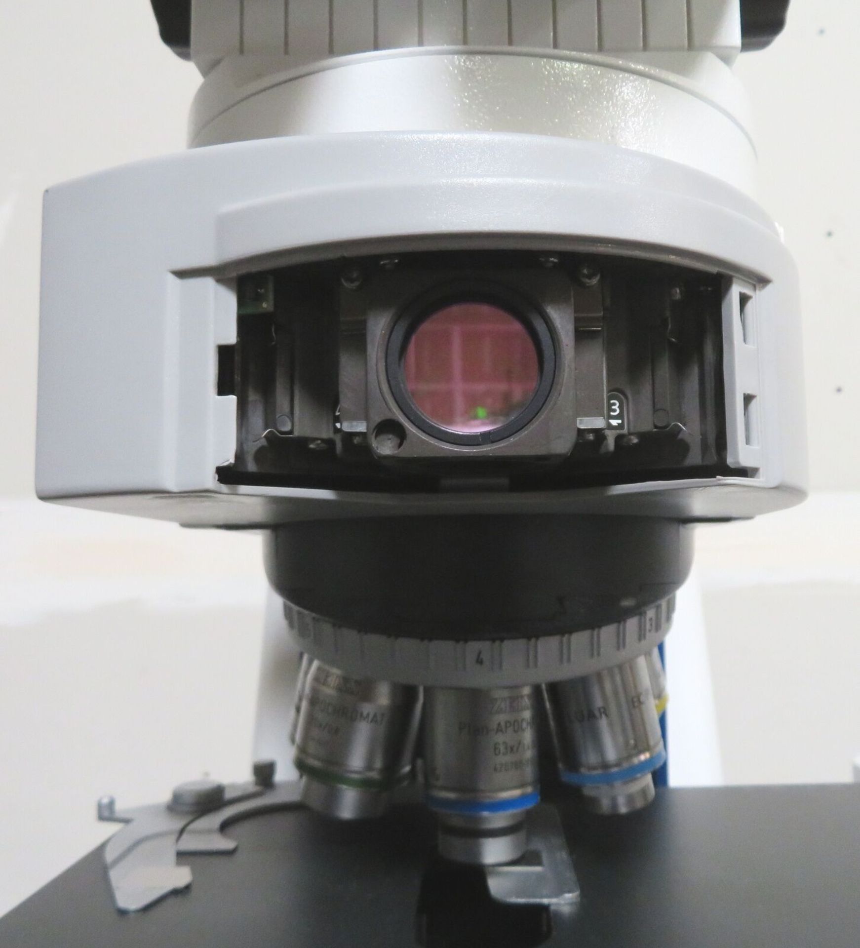 Zeiss Axio Imager.M2 Trinocular Microscope w/ 1.25X 5X 10X 20X 40X 63X ...