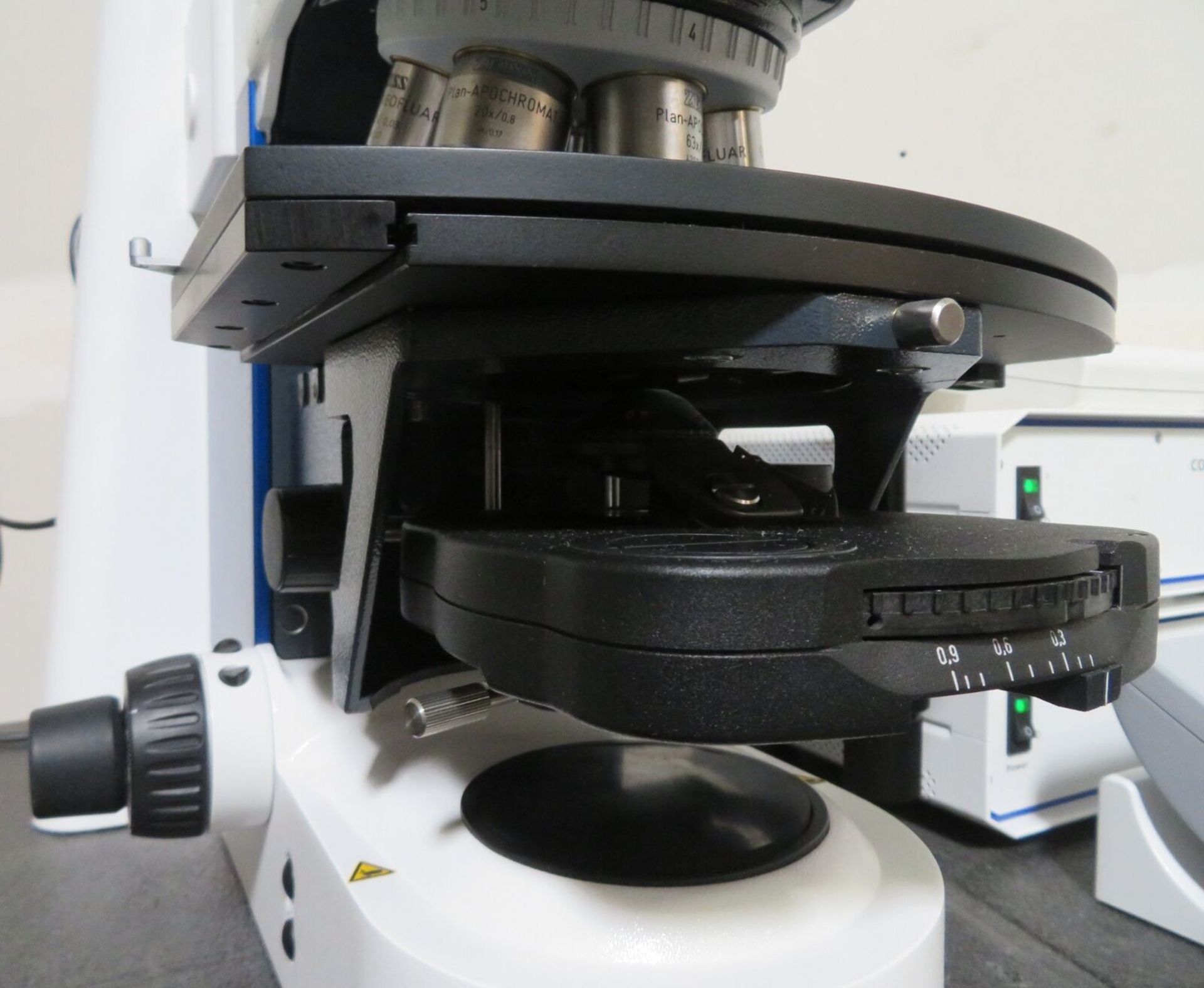 Zeiss Axio Imager.M2 Trinocular Microscope w/ 1.25X 5X 10X 20X 40X 63X ...