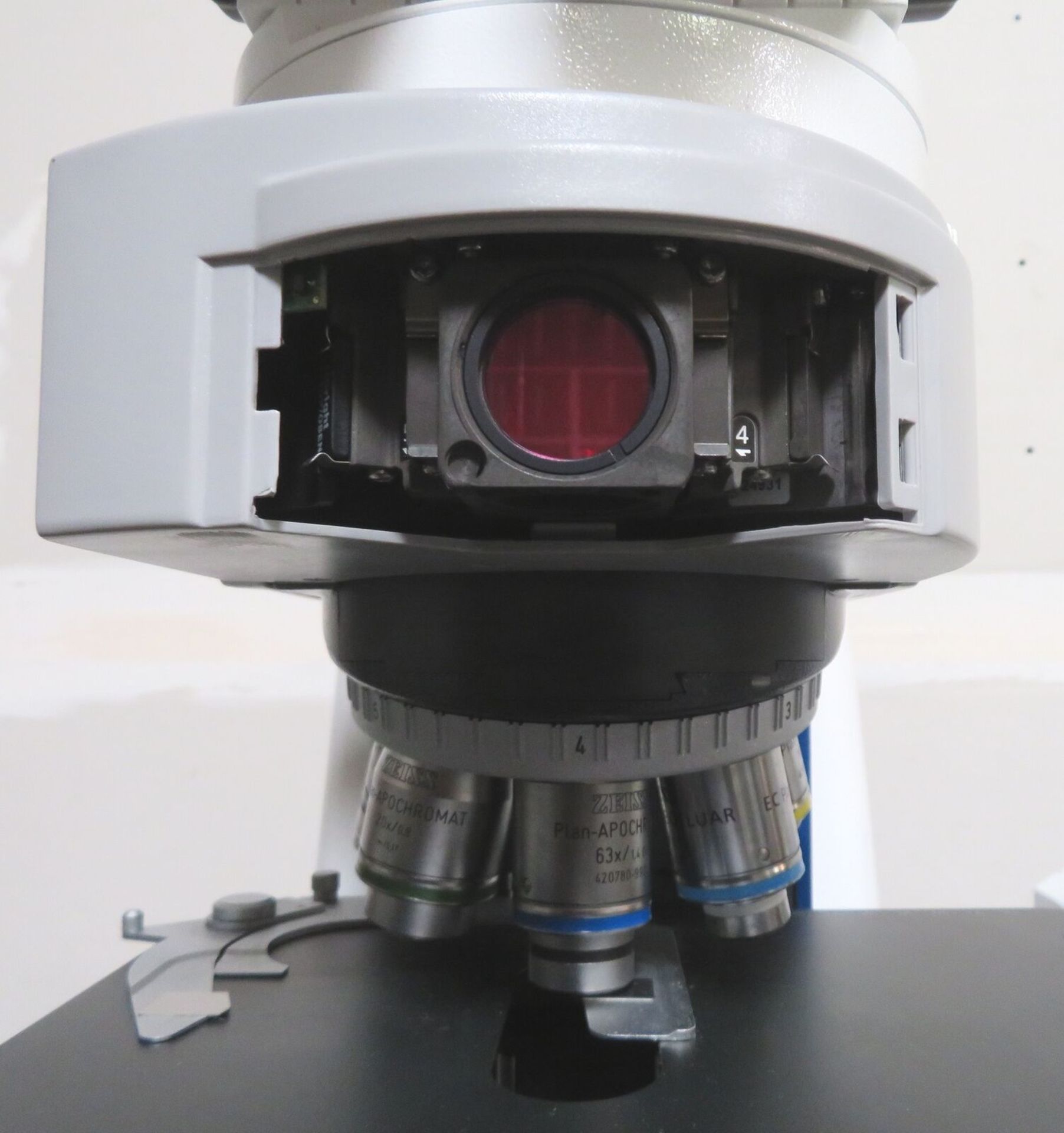 Zeiss Axio Imager.M2 Trinocular Microscope w/ 1.25X 5X 10X 20X 40X 63X ...