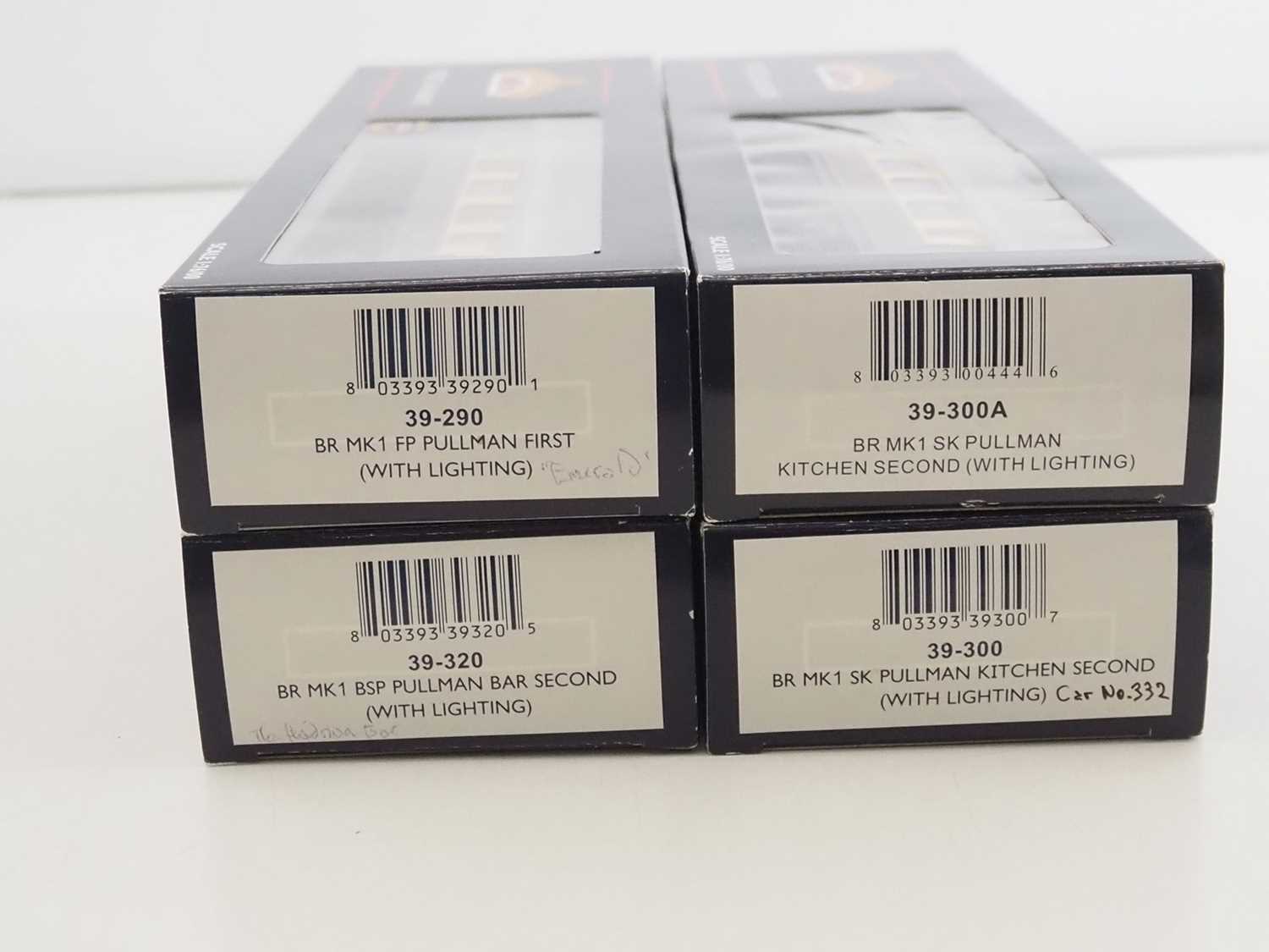 A group of BACHMANN OO gauge British Rail Mark 1 Pullman cars - E in VG ...