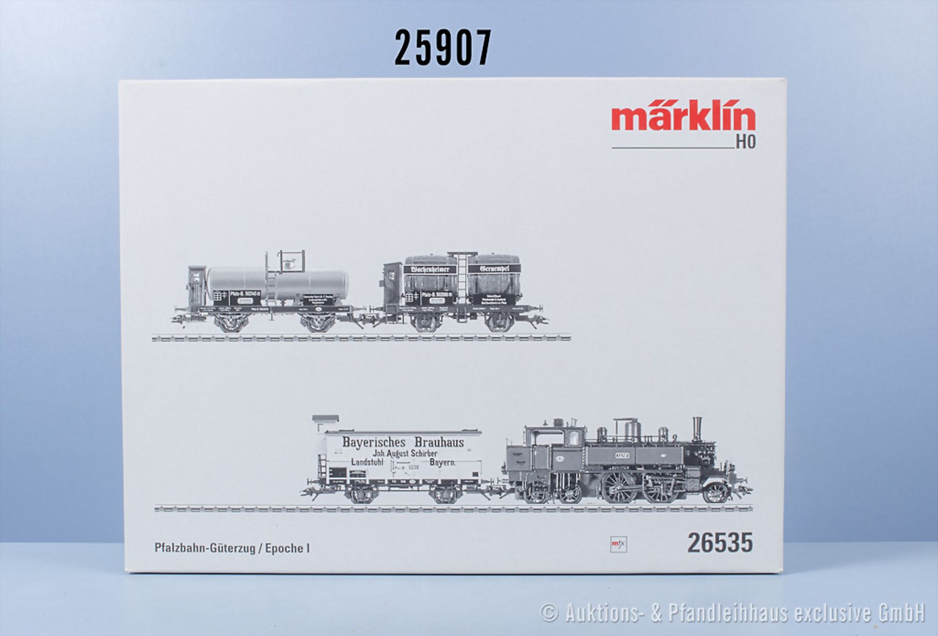 Märklin mfx digital H0 26535 Zugset Pfalzbahn, mit Tenderlok ...
